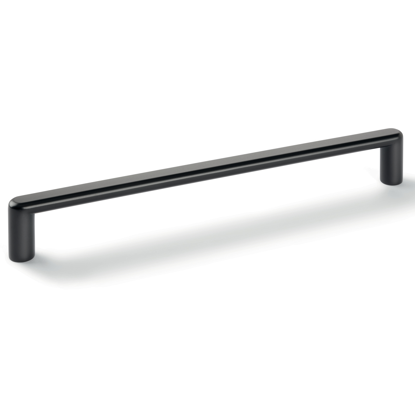 Hafele 204 x 26mm Matt Black Cabinet Handle - Bunnings Australia