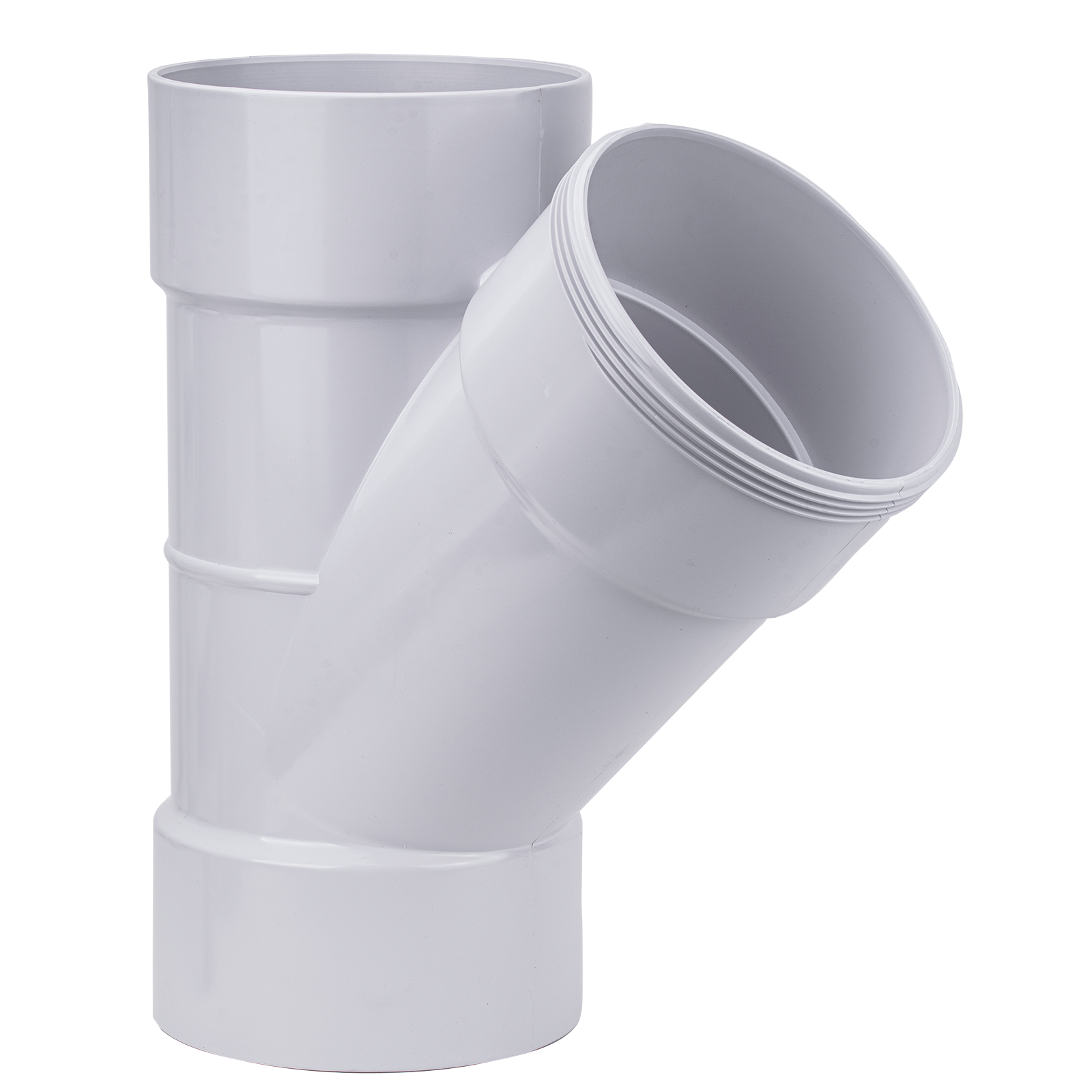 Holman 150mm 45° PVC DWV Female And Female Plain Junction - Bunnings ...