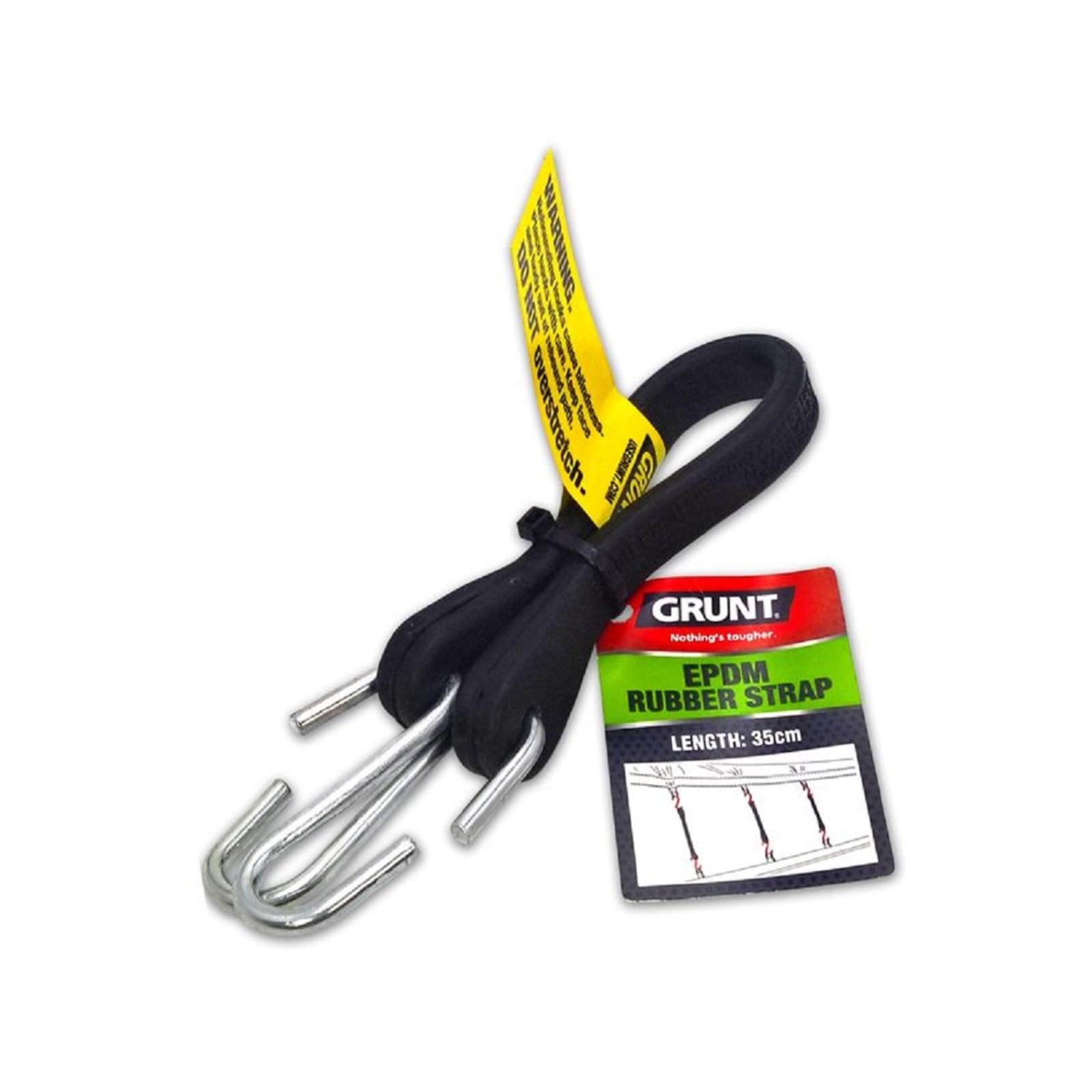 GRUNT 35cm EPDM Rubber Tie Down Strap - Bunnings Australia