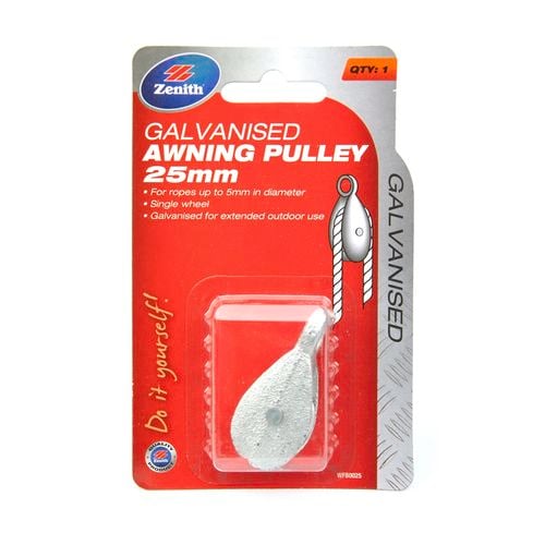Zenith Single Wheel Awning Pulley 25mm Galvanised - Bunnings New Zealand Zenith Single Wheel Awning Pulley 25mm Galvanised - Bunnings New Zealand