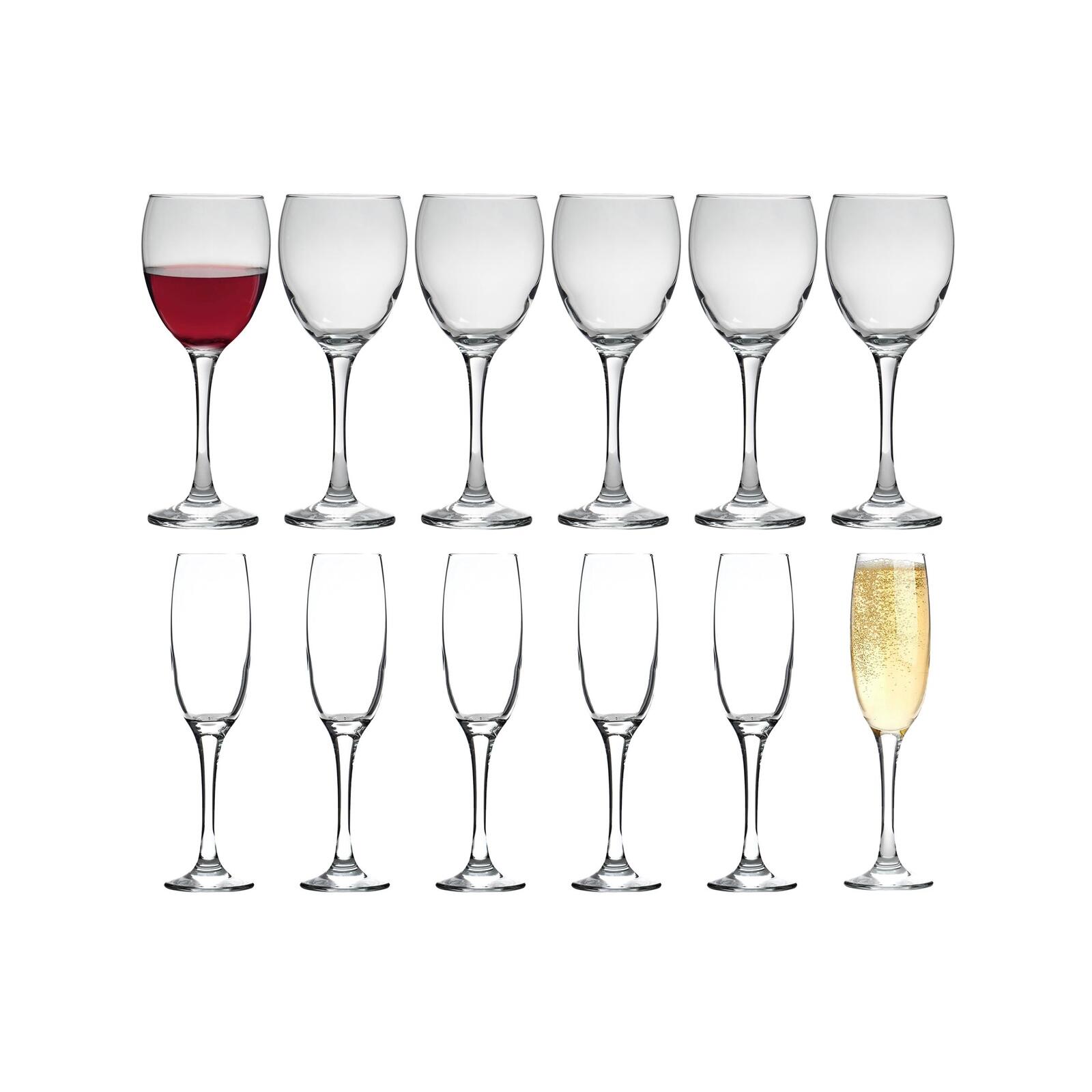 LAV 12pc Venue Stemware Set - Clear - Bunnings Australia