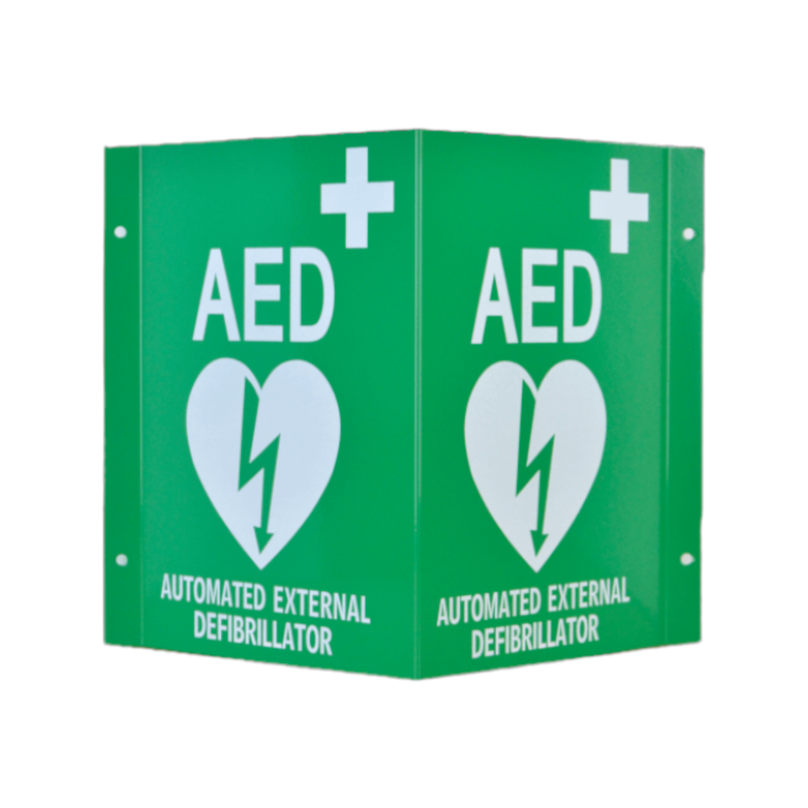 AED Wall Sign-3D Metal - Bunnings Australia