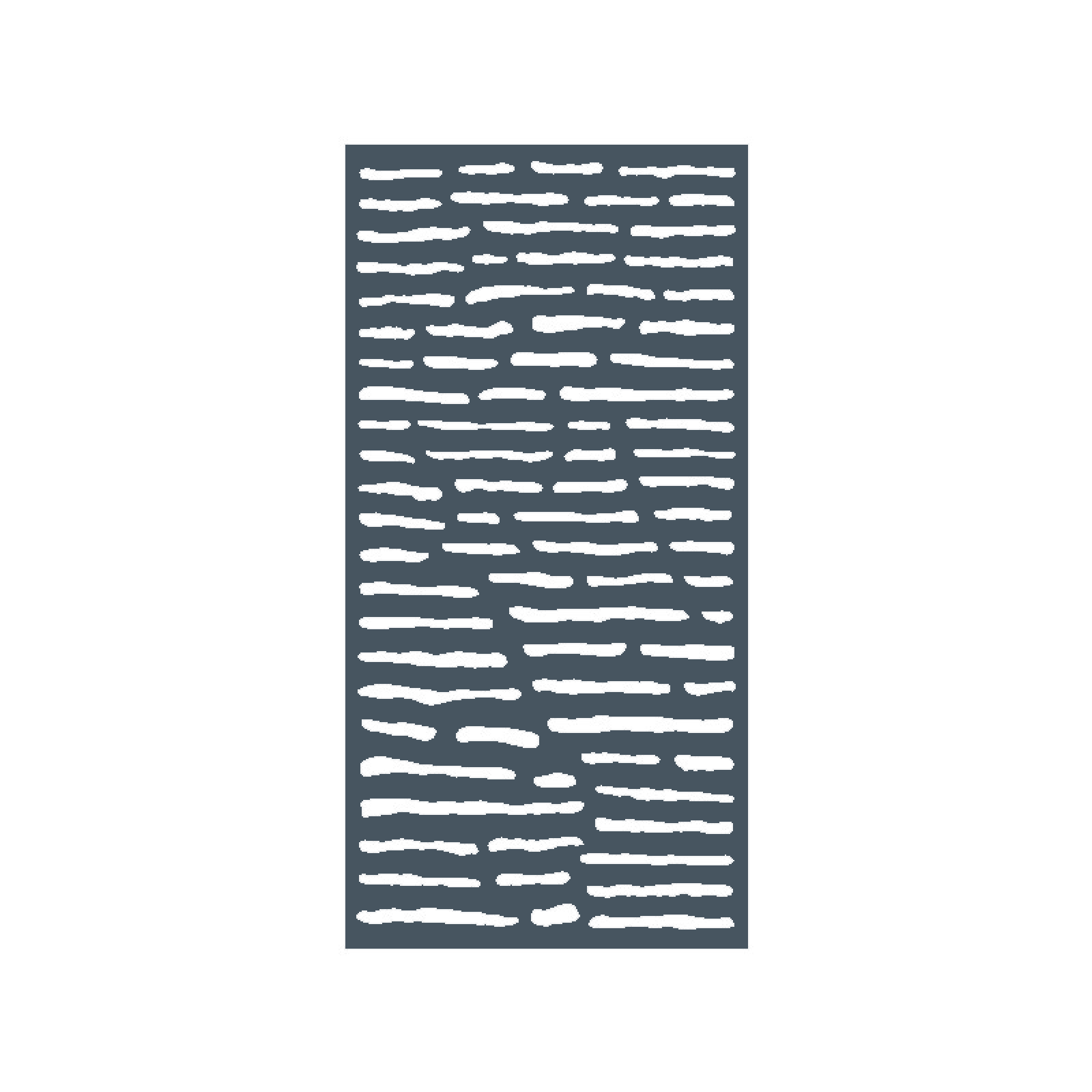 Protector Aluminium 900 x 1800 x 4mm Solid Aluminium Geometric Unframed ...