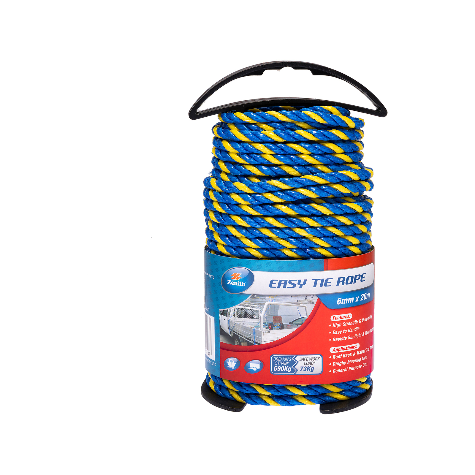 Zenith 6mm x 20m Polypropylene Film Easy Tie Rope - Bunnings New Zealand