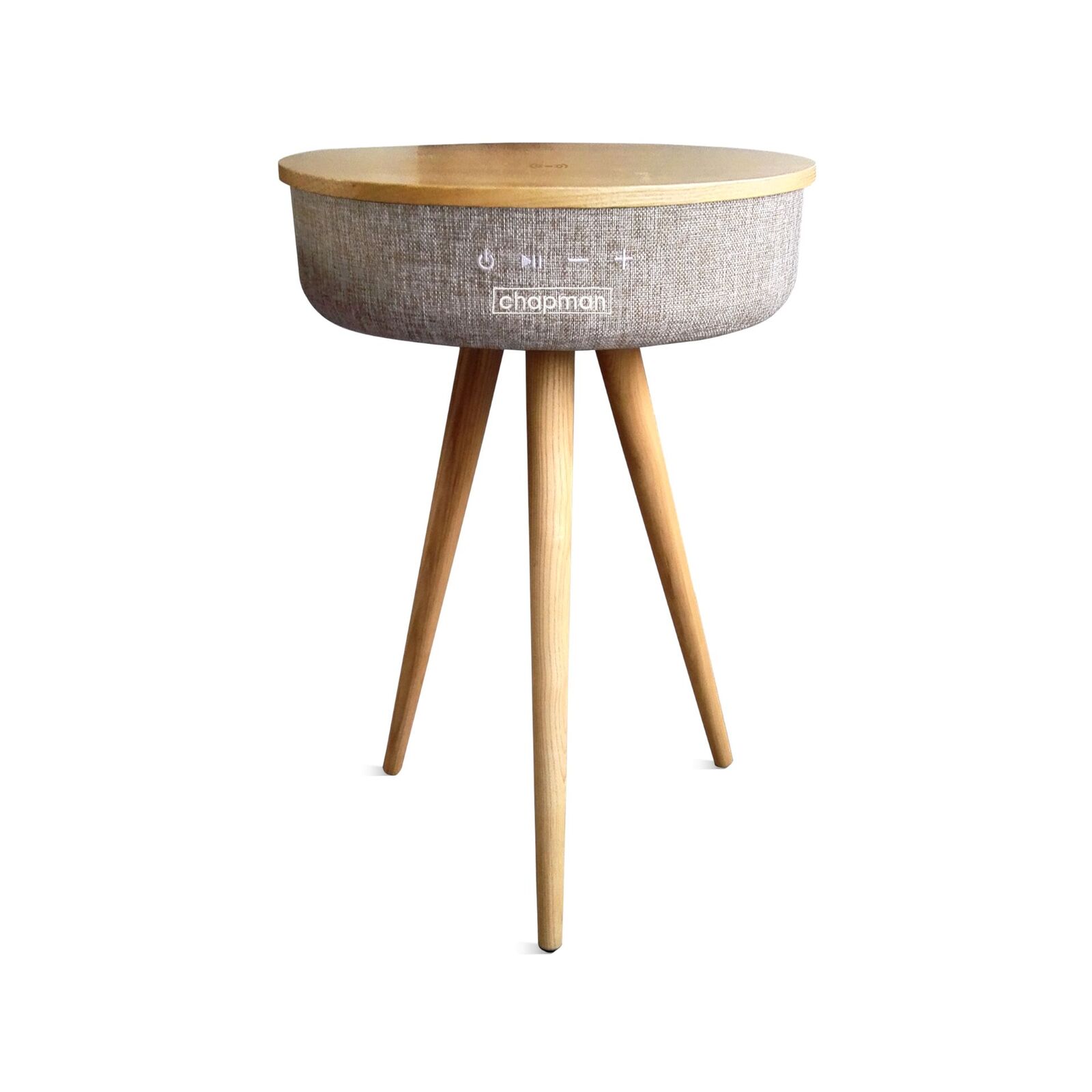 Dakota Side Table Built in Bluetooth Speakers - Bunnings Australia