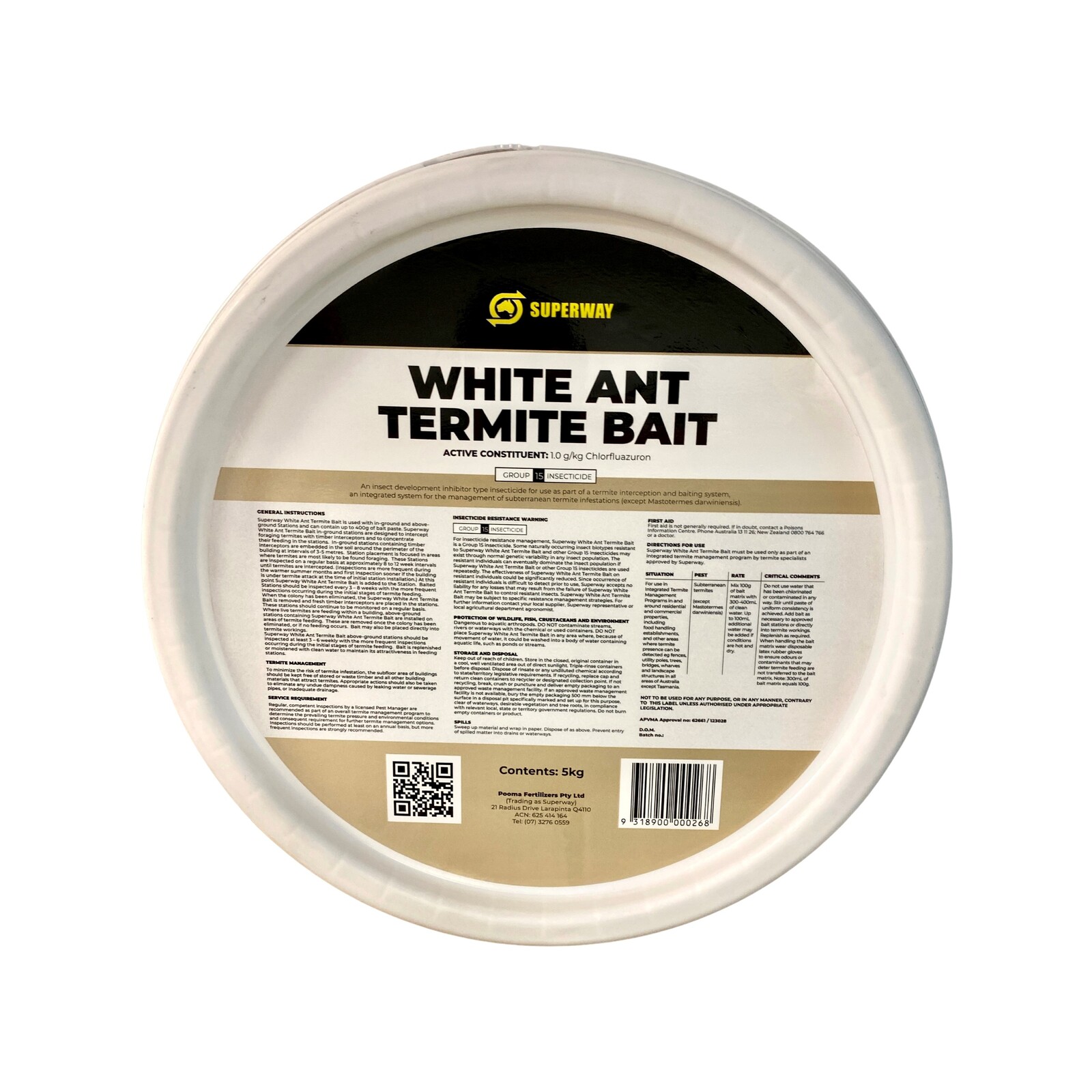 Superway 5kg White Ant Termite Bait - Bunnings Australia