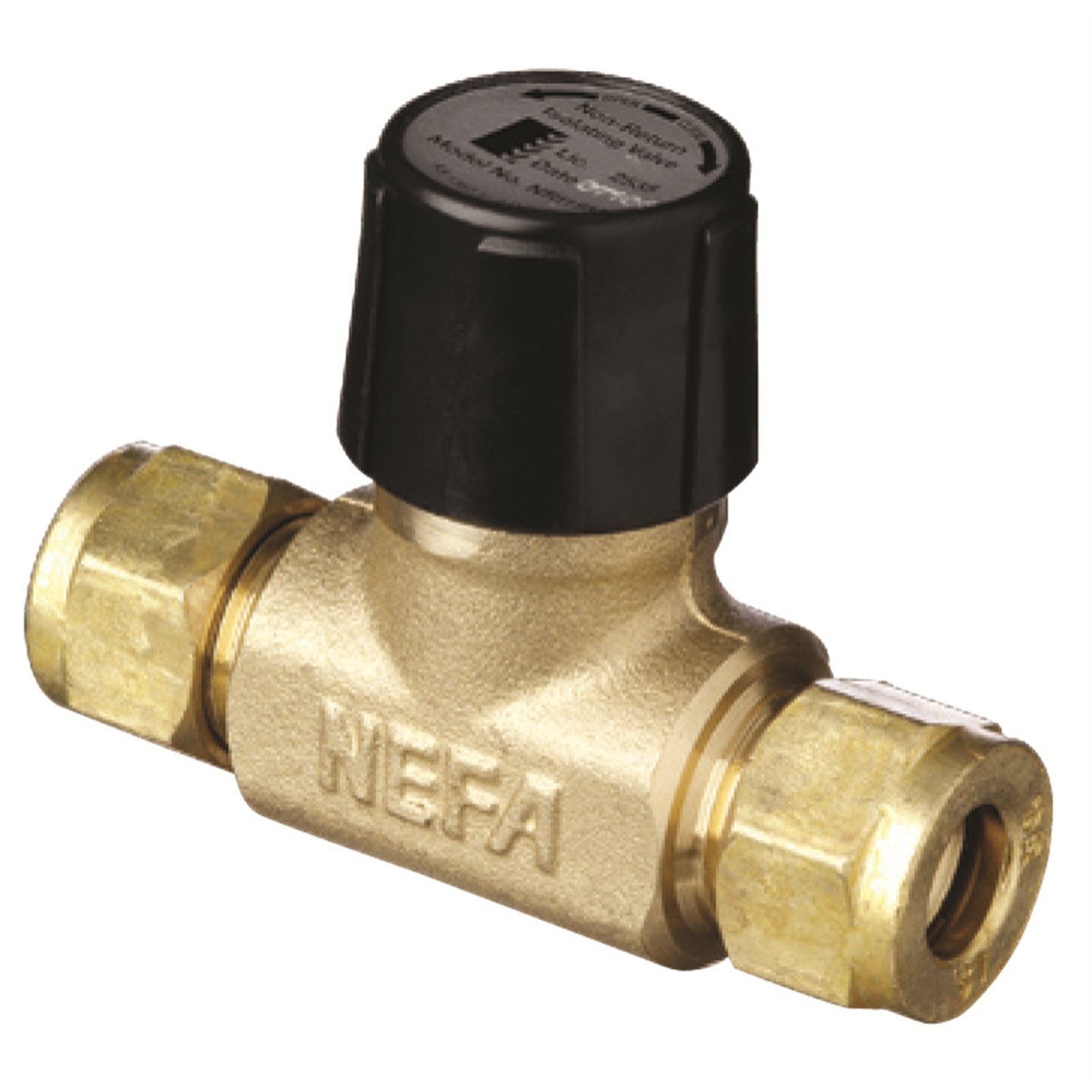 Nefa 15mm Male Non Return Isolating Valve - Bunnings Australia