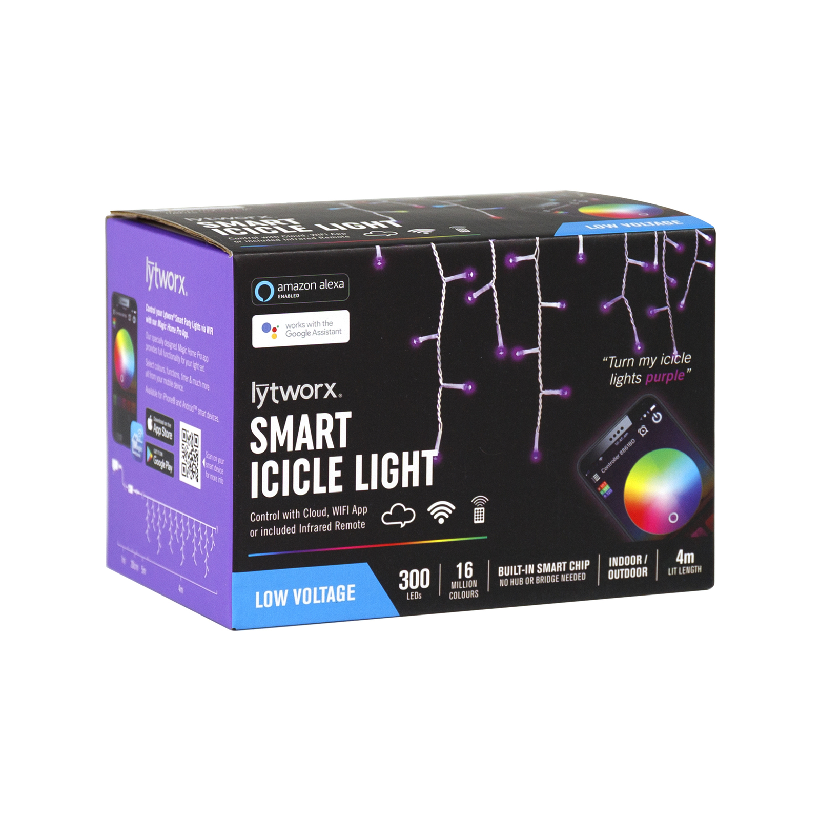 Lytworx Smart Icicle Lights 300pk - Bunnings Australia