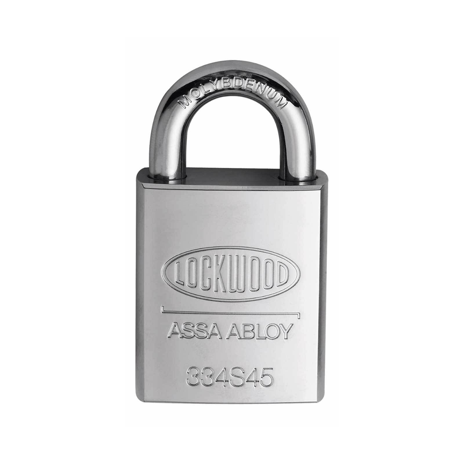 Padlock Steel Lockwood 45mm 334s45/519/5kd - Bunnings Australia