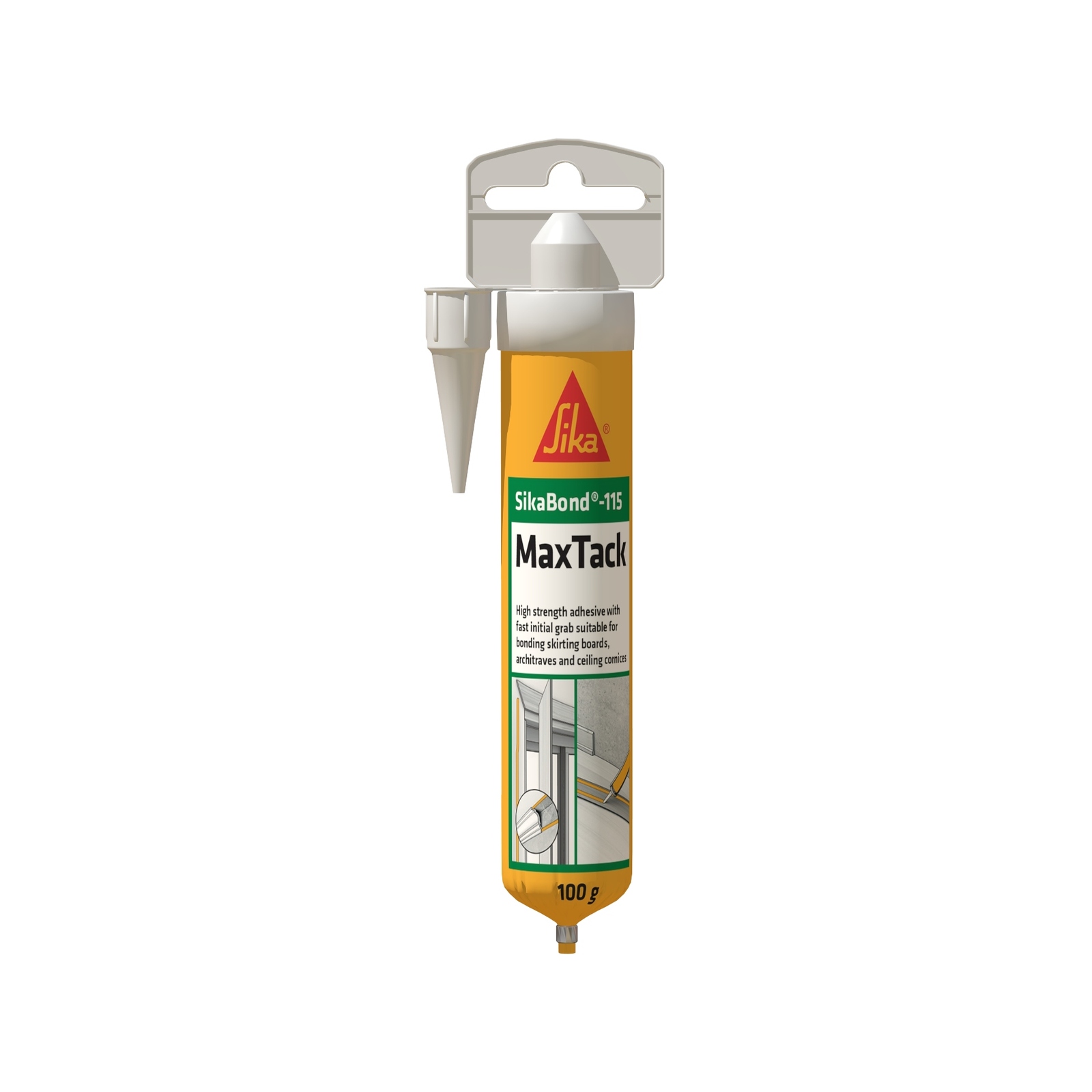 Sika 100g SikaBond -115 MaxTack Mini Construction Adhesive - Bunnings ...