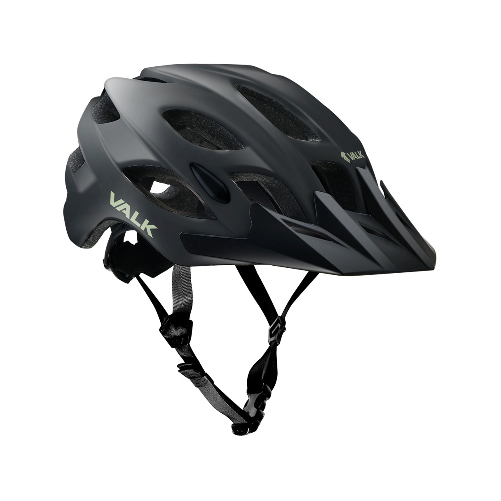 VALK Adjustable Mountain Bike Helmet 54-56cm Small, Grey - Bunnings ...