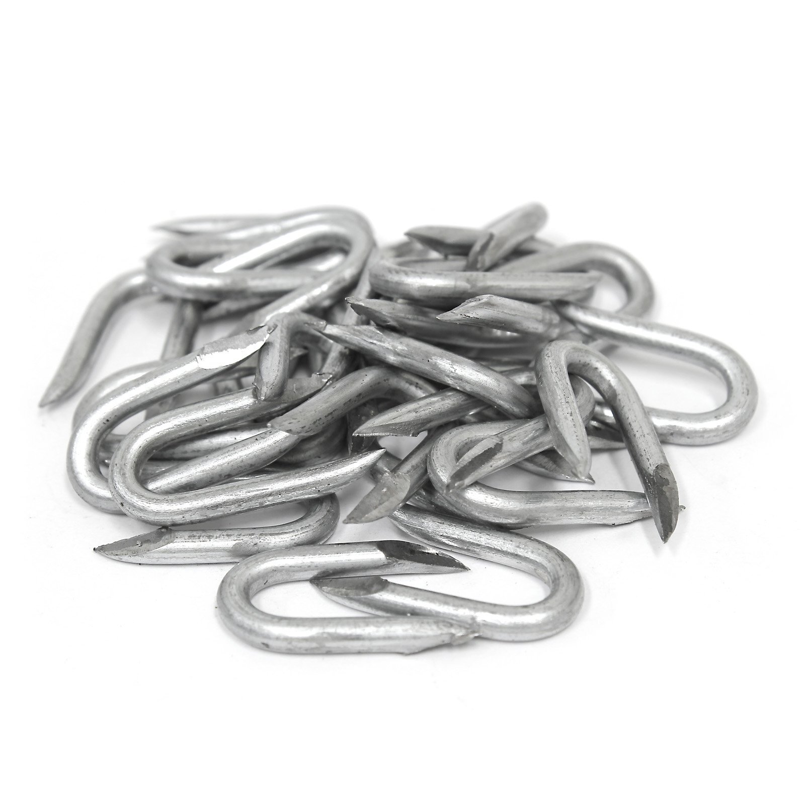 Whites 25 x 3.15mm 500g Fencing Accessory Rural Plain Staples ...