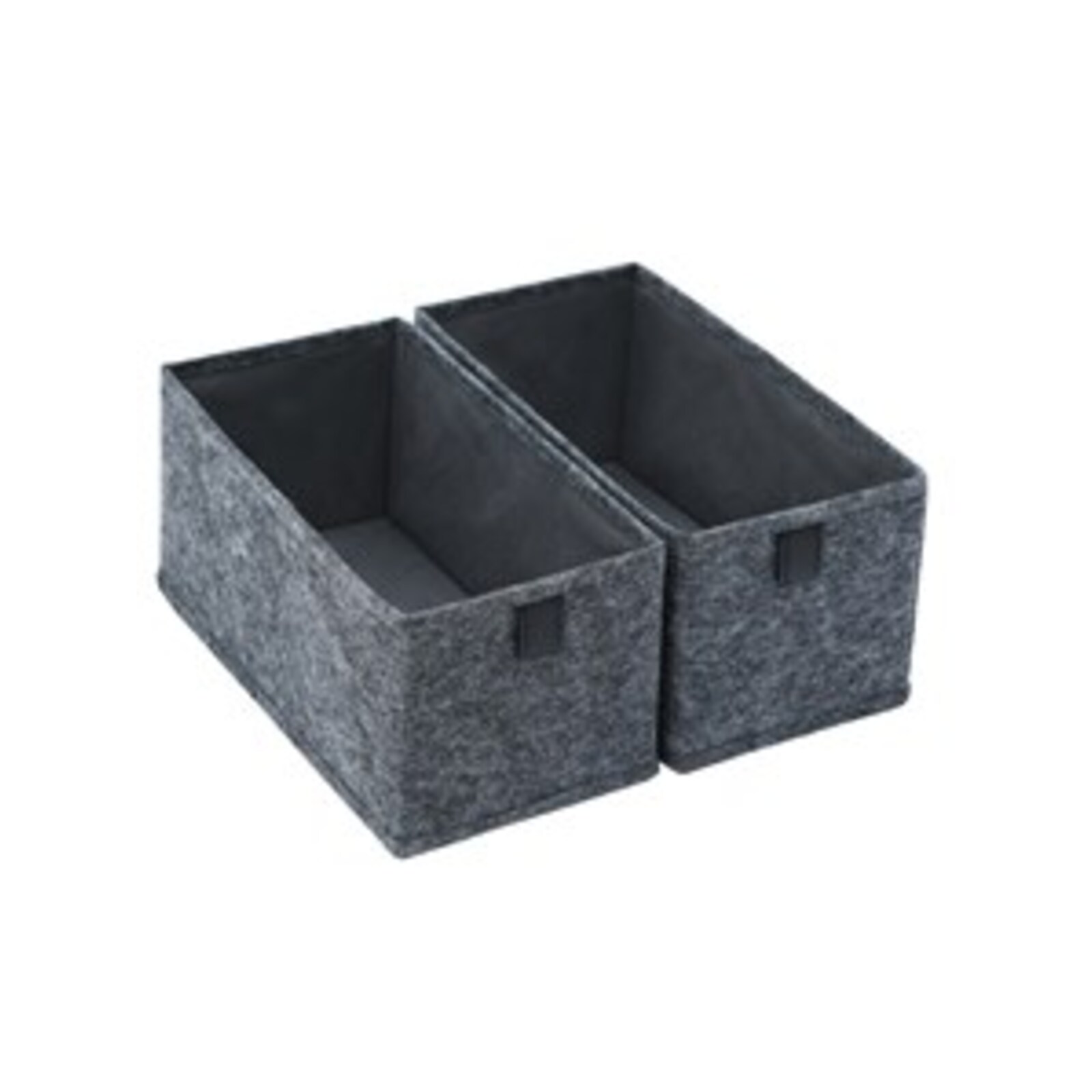 Boxsweden 28 x 14 x 13cm Felt Storage Cubes 2 Pack - Bunnings Australia