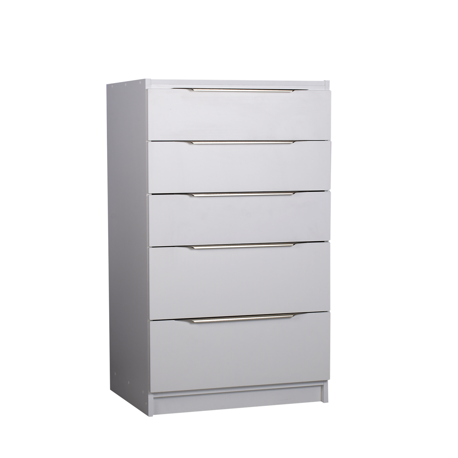 Multistore 1035 x 608 x 450mm Crisp White 5 Drawer Storage Unit ...