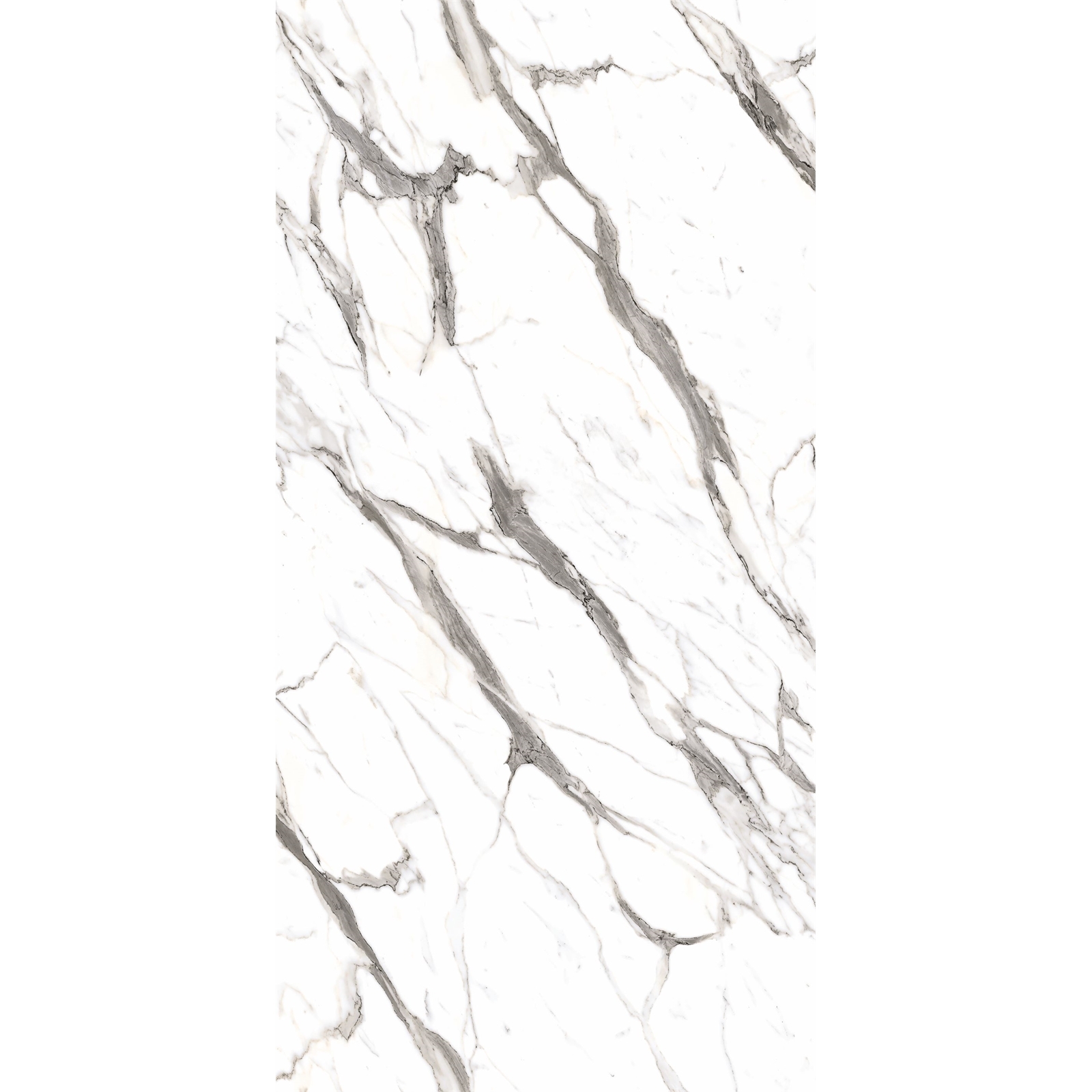 Kaboodle 20 x 300 - 600mm Single Calcutta Gloss Square Edge Benchtop ...