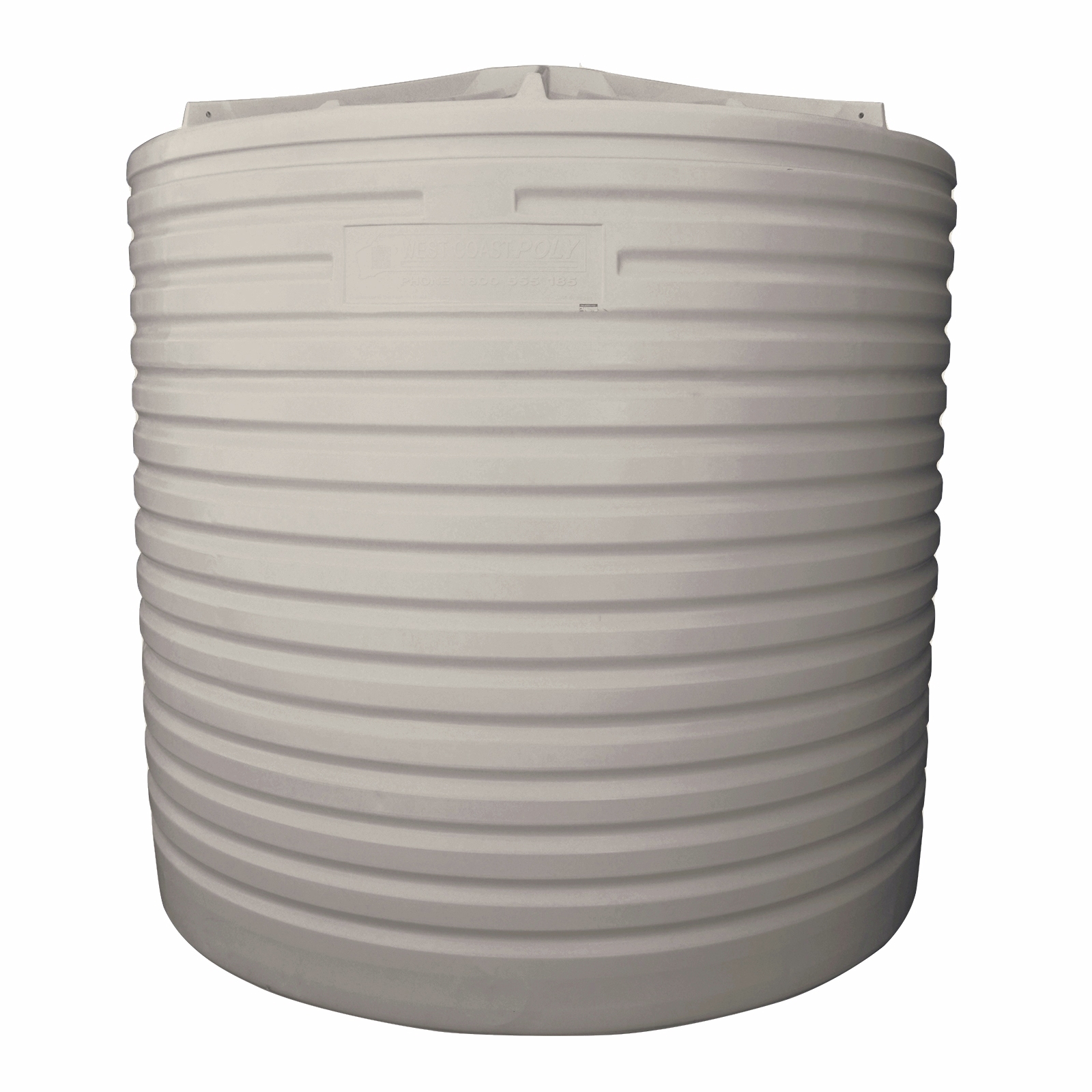 West Coast Poly 9000L Round Poly Water Tank - Merino - Bunnings Australia