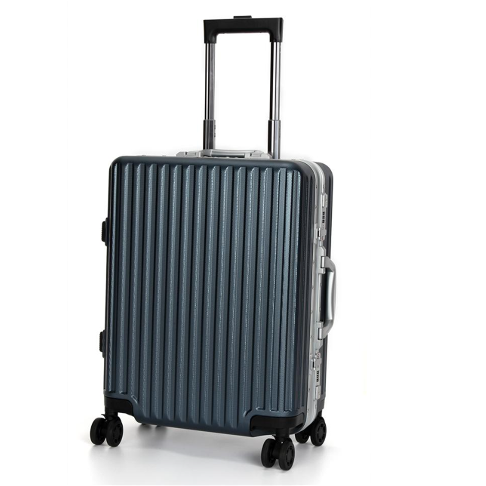 Swiss Aluminum Luggage Suitcase with TSA locker Carry On HardCase 20 ...