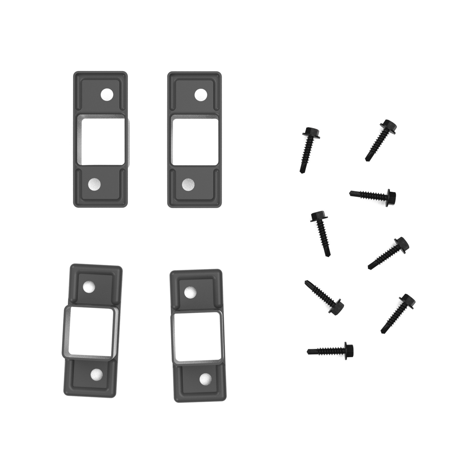 RapidFence Perimeter and Pool Fence Panel Brackets - 4 Pack - Bunnings ...