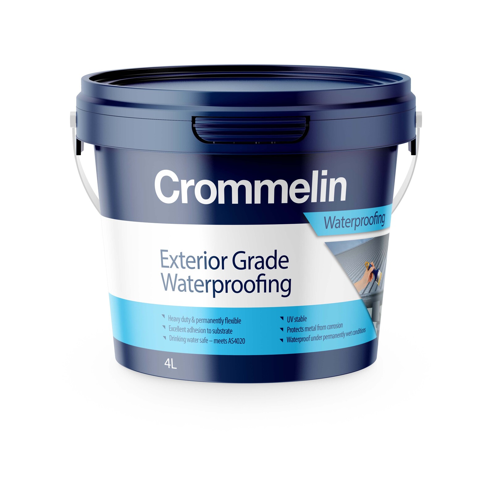 Crommelin 4L Exterior Grade Brushable Waterproofer - Bunnings New Zealand