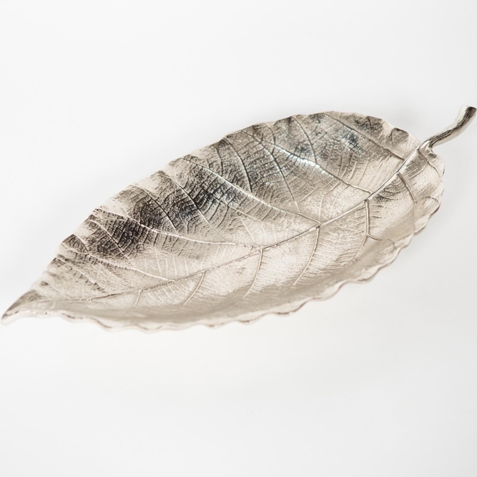 SSH COLLECTION Evergreen Large 43cm Long Decorative Leaf - Nickel ...