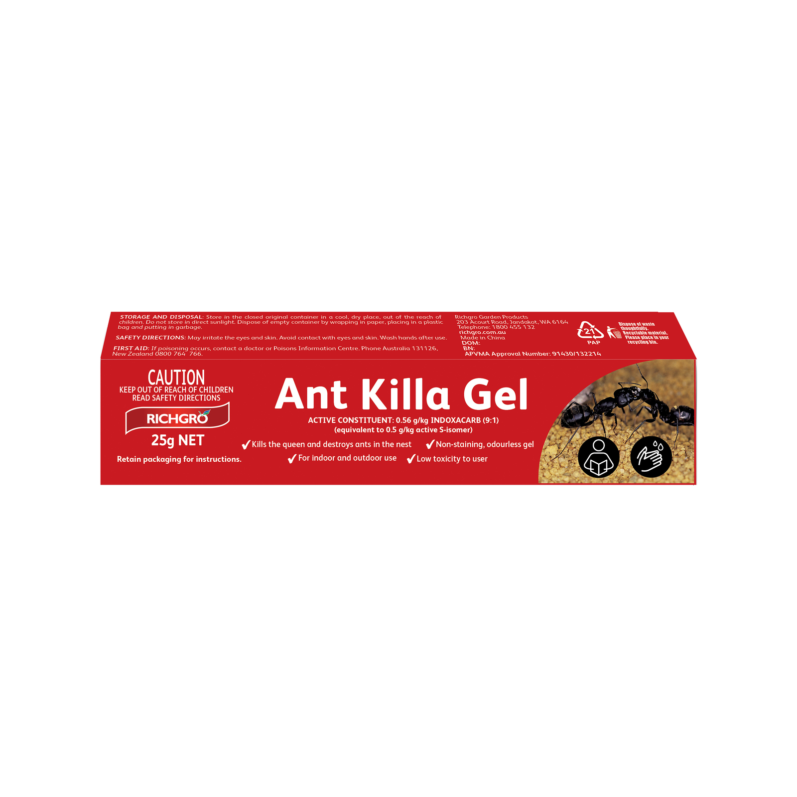 Richgro 25g Ant Killa Gel Insecticide - Bunnings Australia