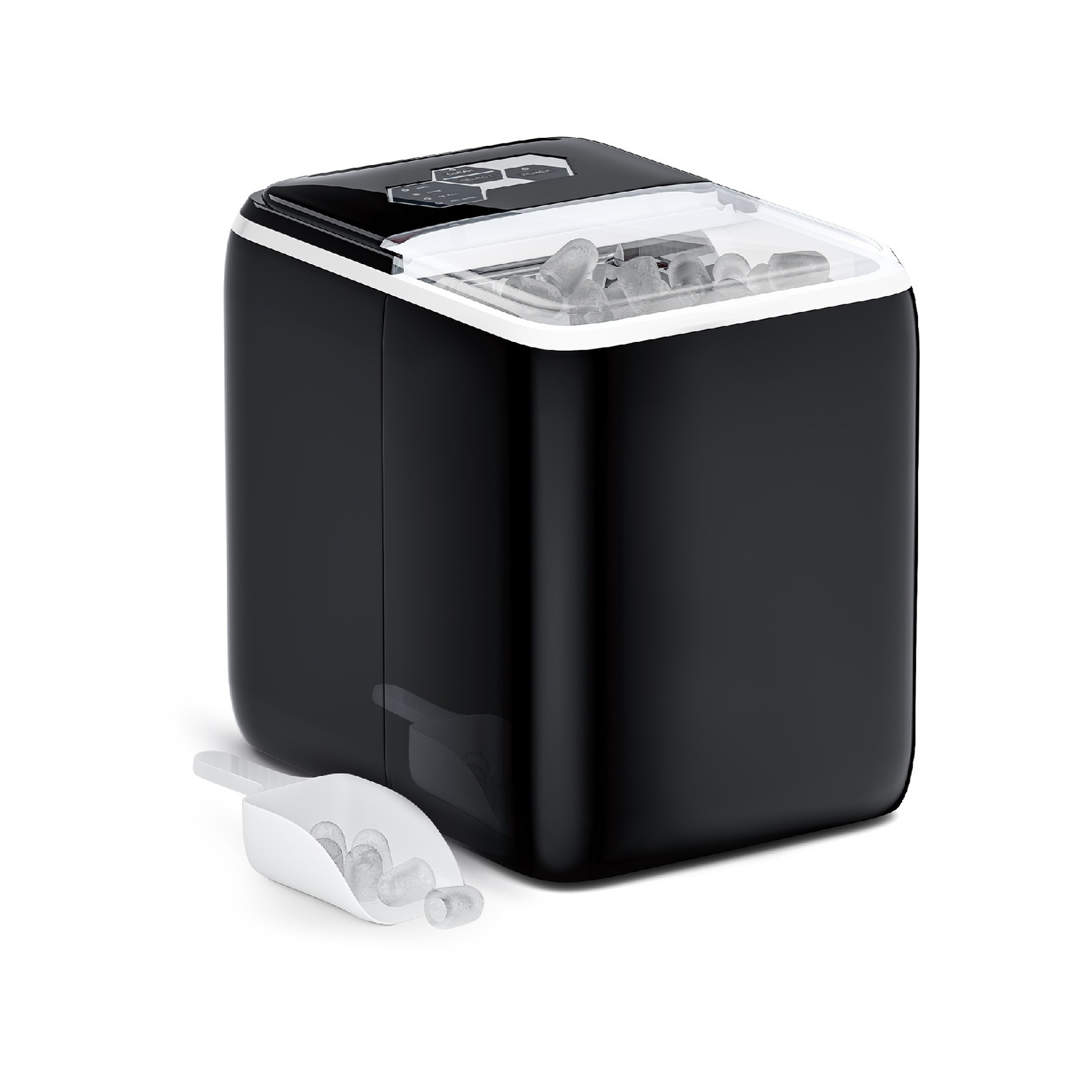 Costway 20KG Ice Maker w/Scoop, Black - Bunnings Australia