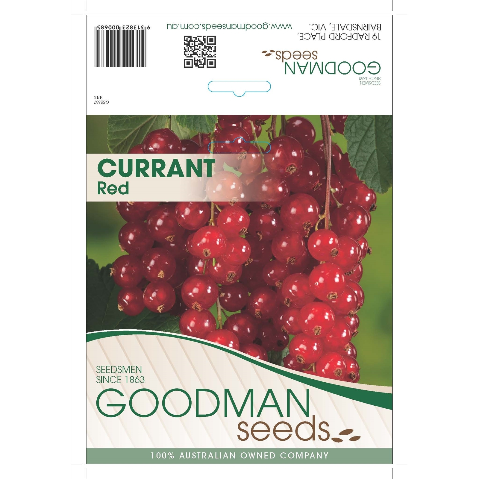 Red Currant Seeds - Ribes rubrum - Bunnings Australia