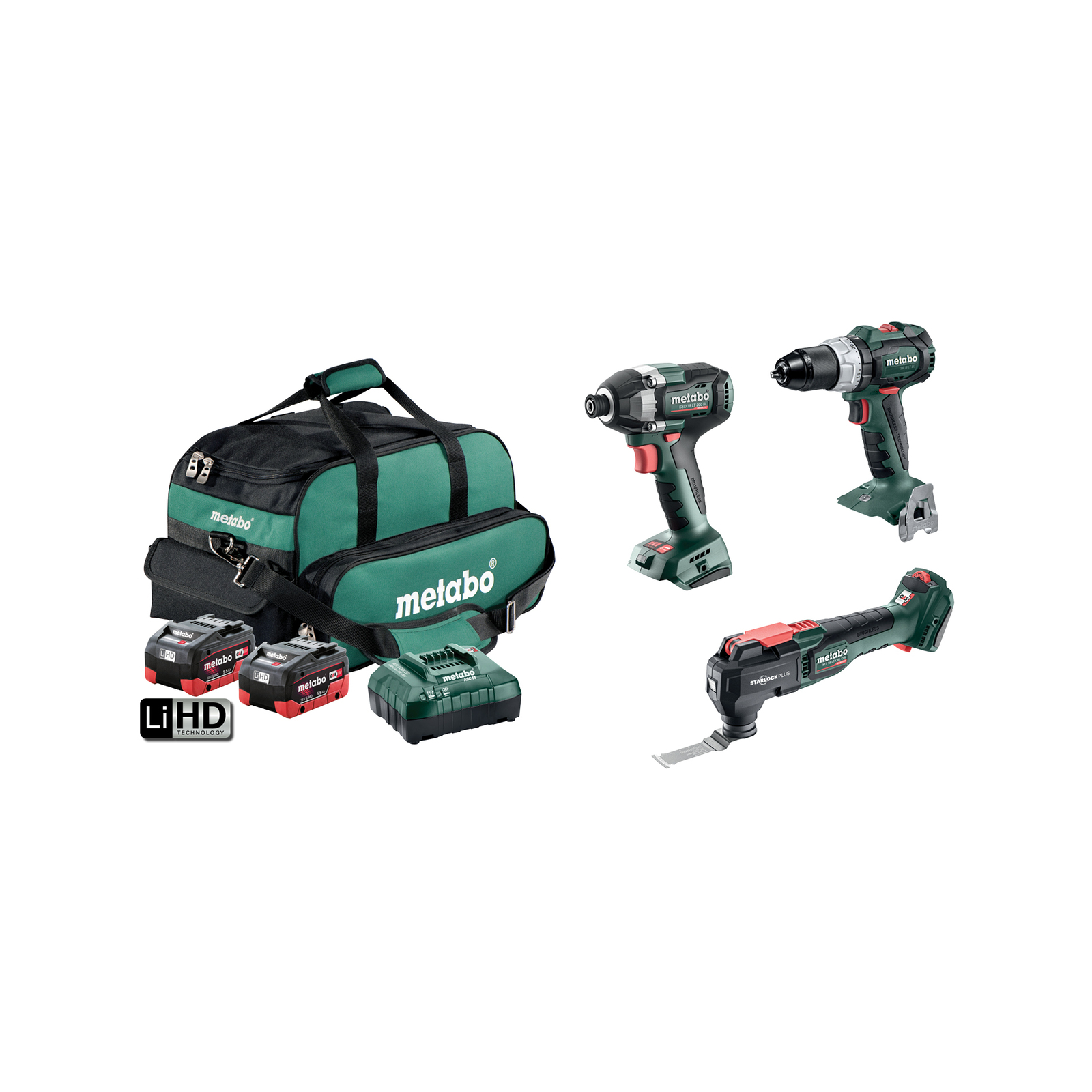 Metabo 18V 3-Piece Value Combo Kit AU68300750 - Bunnings Australia