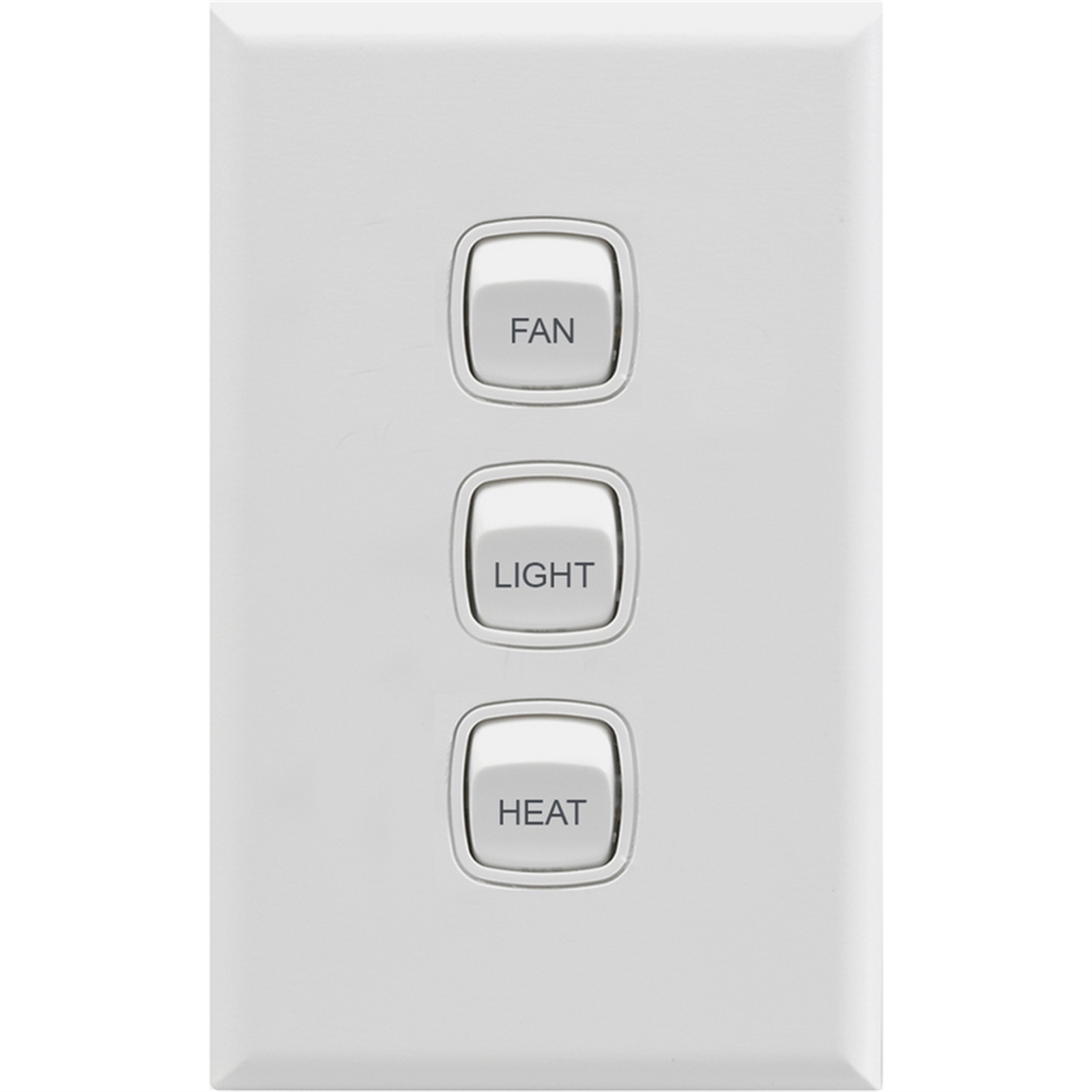 HPM Fan Light Heat 3 Function Switch - Bunnings Australia