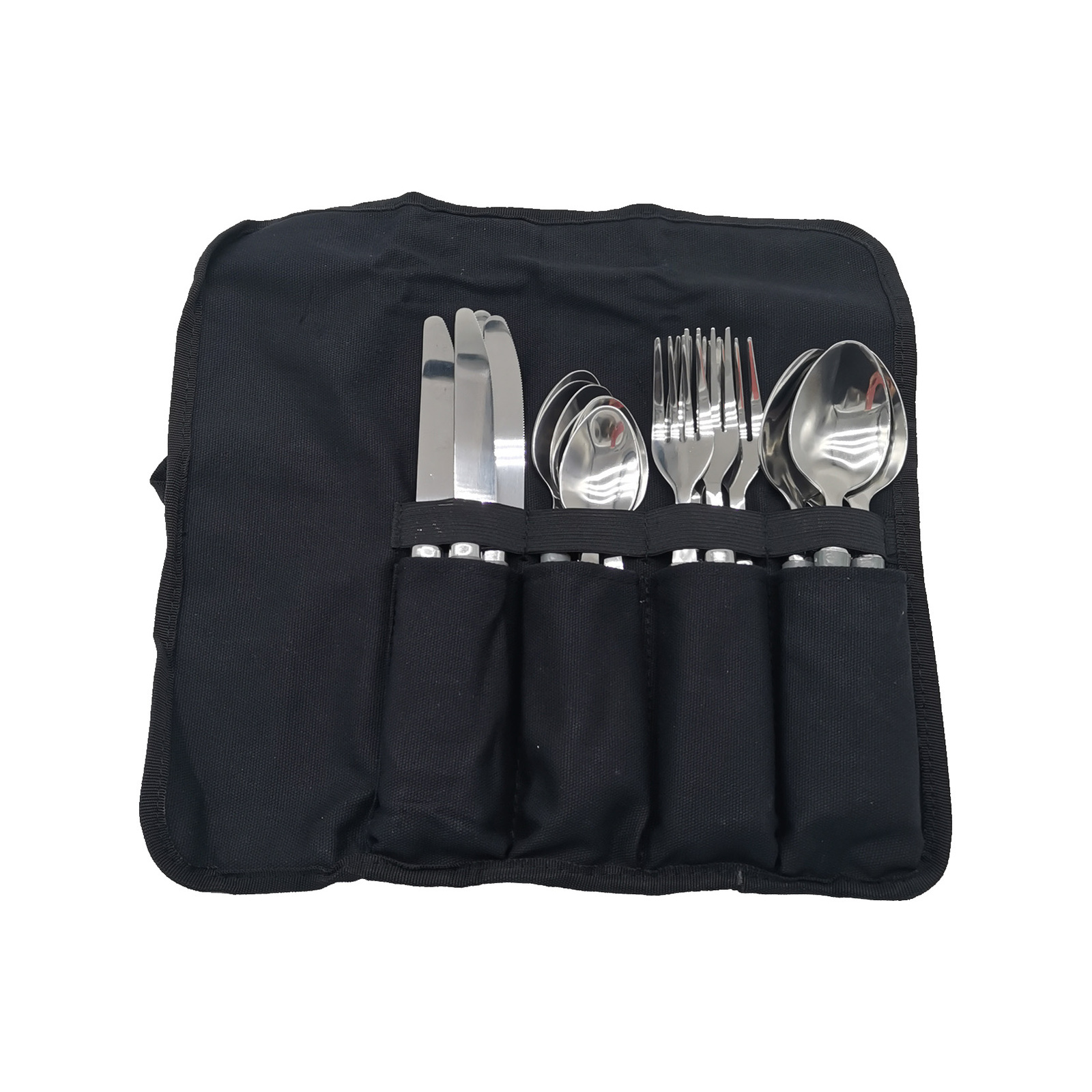 All Set 16 Piece Cutlery Pouch - Bunnings Australia