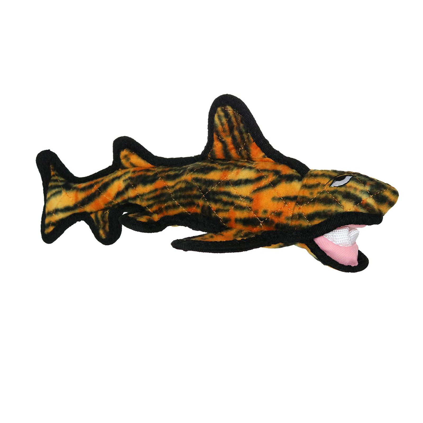 Tuffy Tiger Shark Ocean Creature Soft Strong Tough Toy for Dogs ...