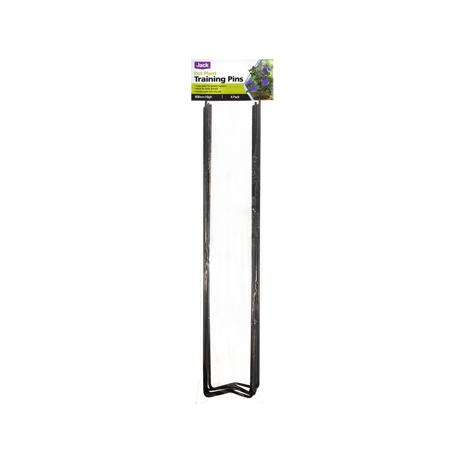 Jack 400 x 60 x 30mm Plant Support Pins - 4 Pack - Bunnings New Zealand