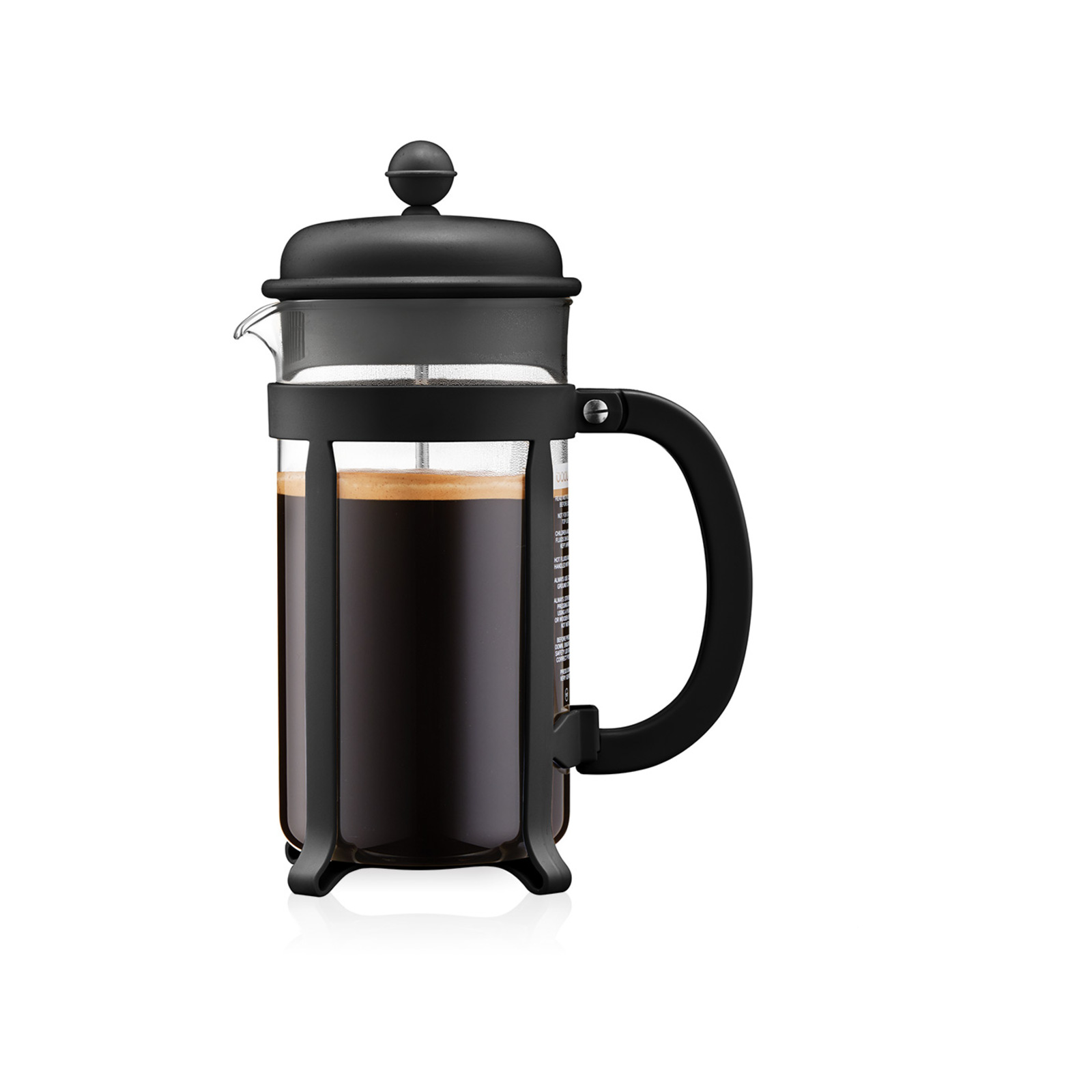 Bodum 1.0 L Black JAVA French press coffee maker, 8 cup, 1.0 l, 34 oz 1 ...