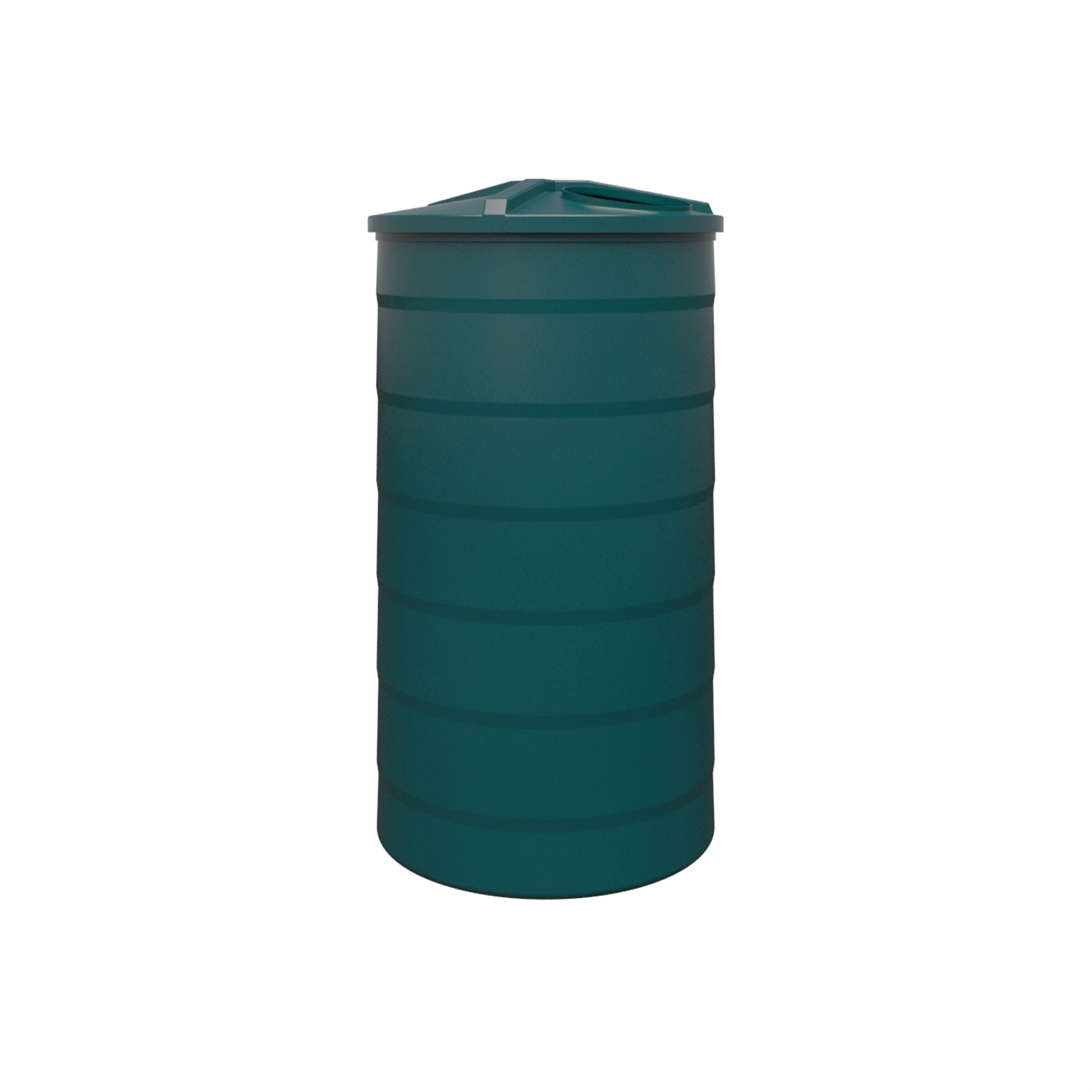 National Poly 1500L Round Water Tank - Heritage Green - Bunnings Australia