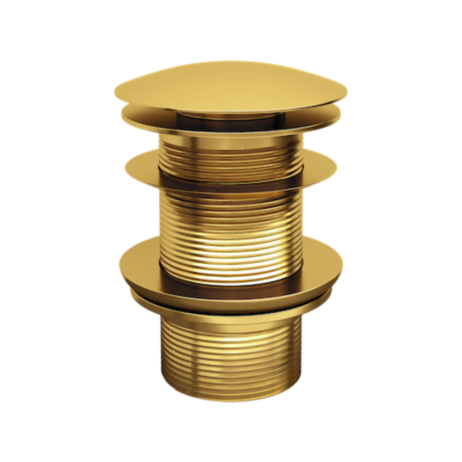 Rick McLean's Bathware Gold Pop-up Waste Dome - Bunnings Australia