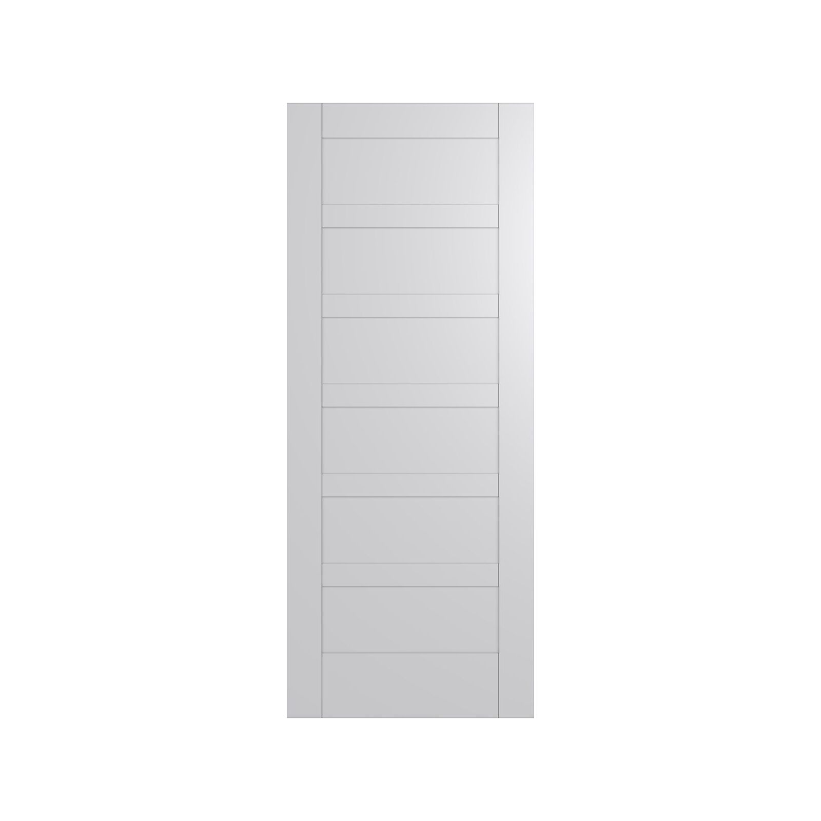 Hume 2340 x 820 x 35mm Internal Door Primed MDF Hampton Infill HAM6 ...