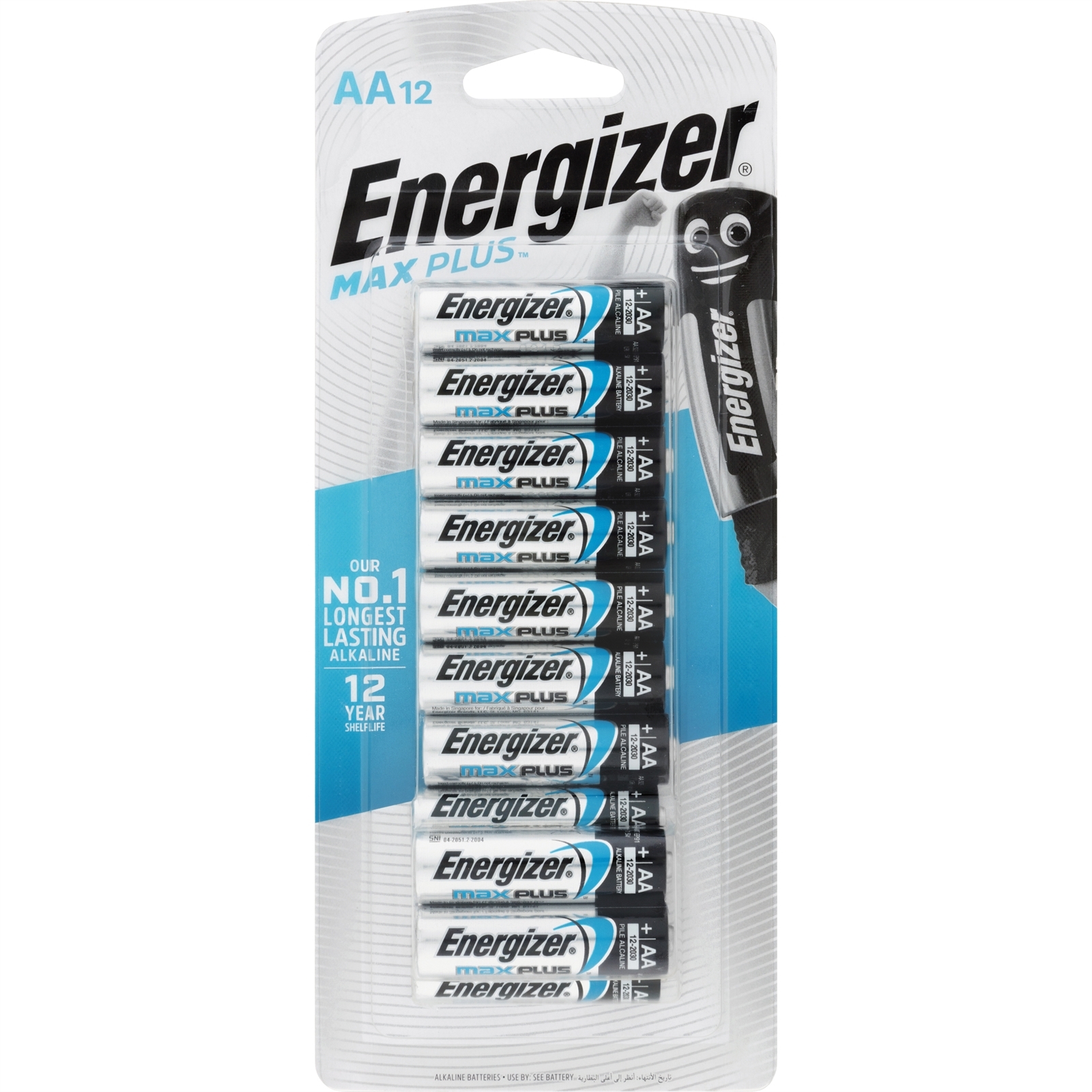 Energizer Max Plus AA - 12 Pack - Bunnings Australia