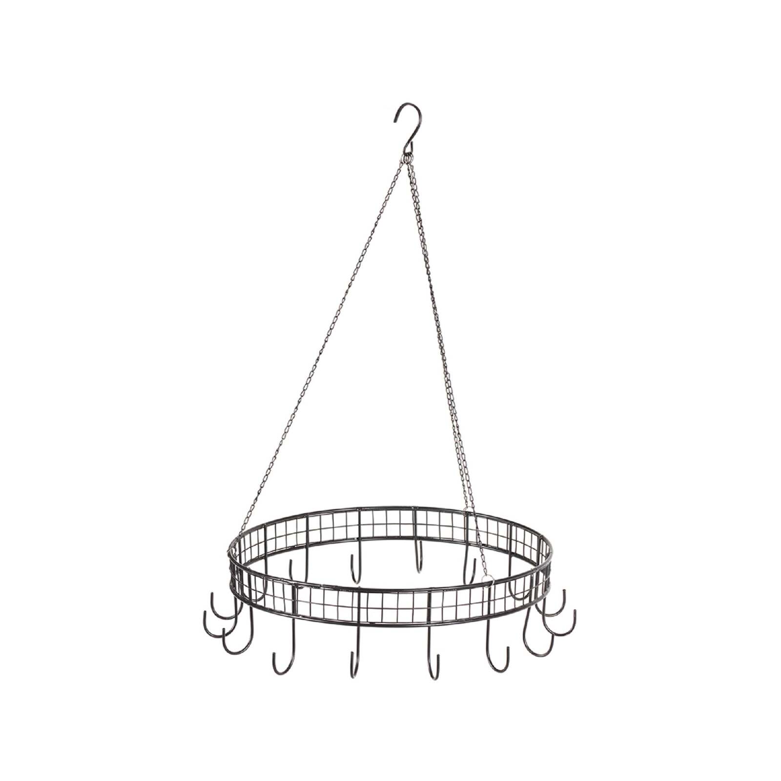 Willow & Silk Round Rack w/ Hooks - Bunnings Australia