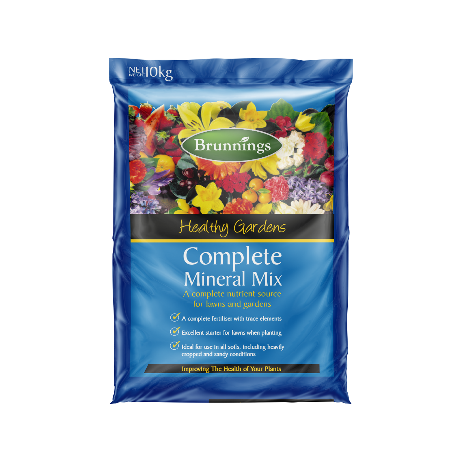 Brunnings 10kg Complete Mineral Mix Granular Fertiliser - Bunnings ...