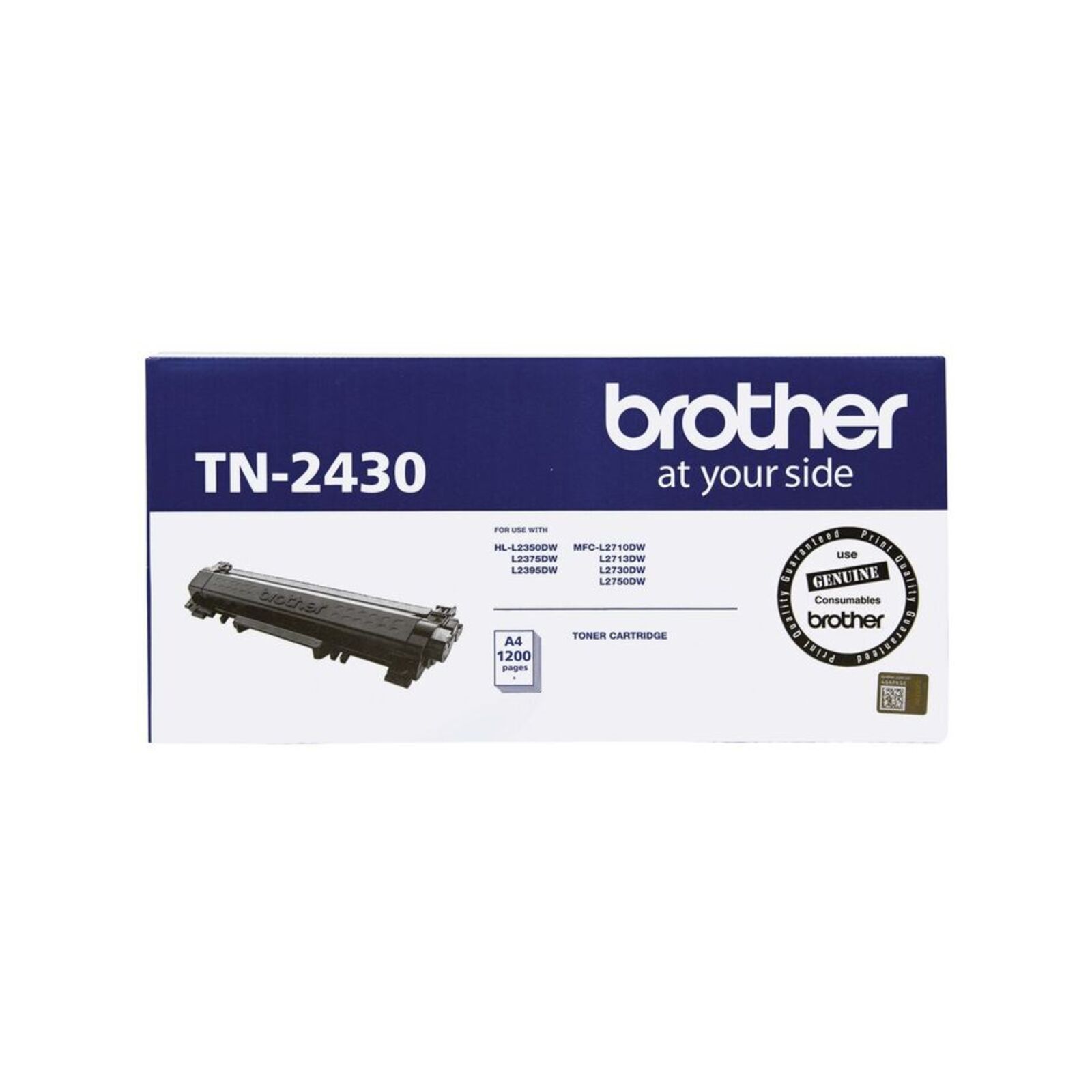 Brother TN2430 Black Toner Cartridge (1,200 pages) - Bunnings Australia