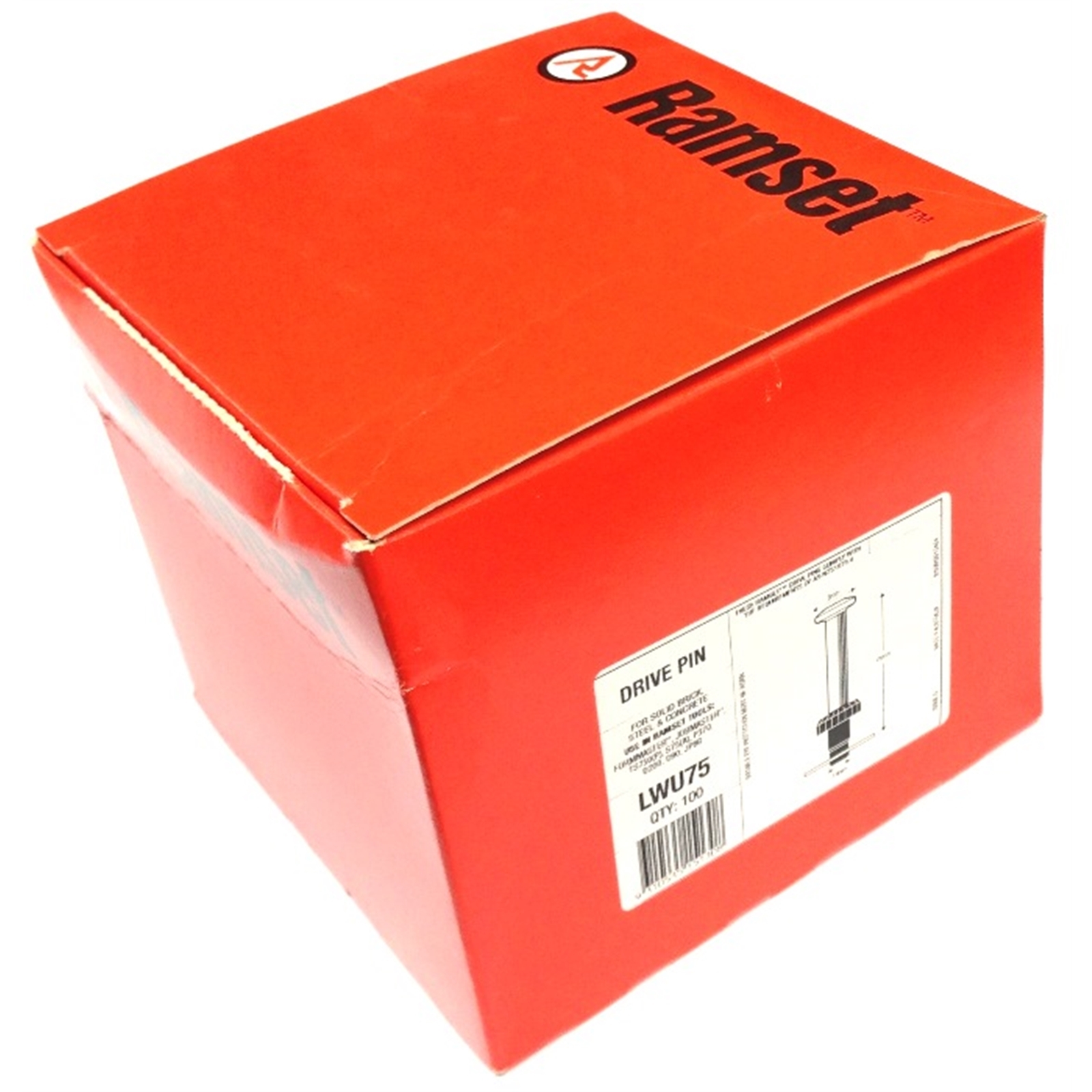 Ramset Drive Pin & Disc 9x75mm 100pk - Bunnings New Zealand
