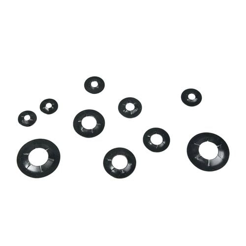 Pinnacle Black Assorted Shaft Rings - 12 Pack - Bunnings Australia