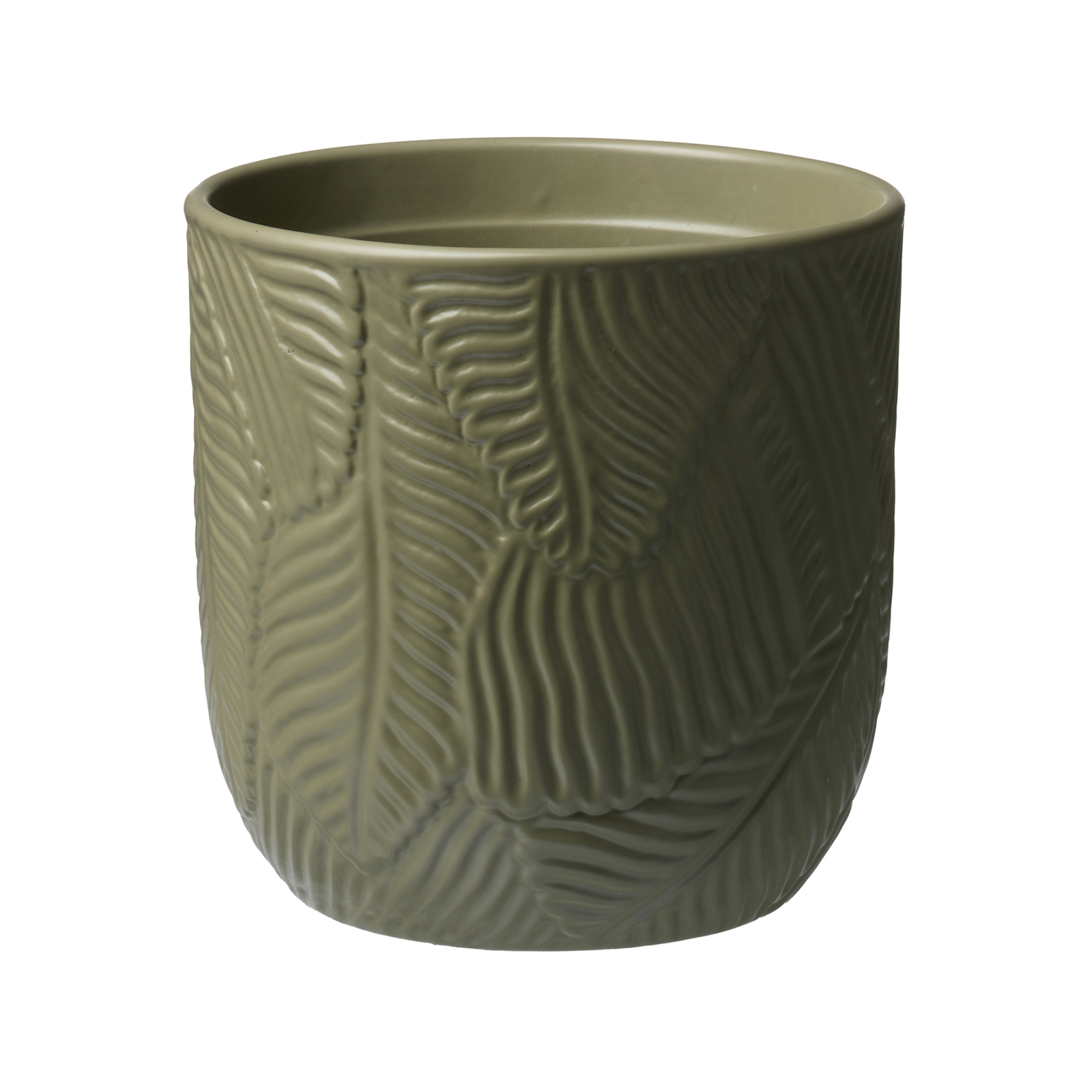 Northcote Pottery 17 x 17cm Sage Isla Pot - Bunnings Australia