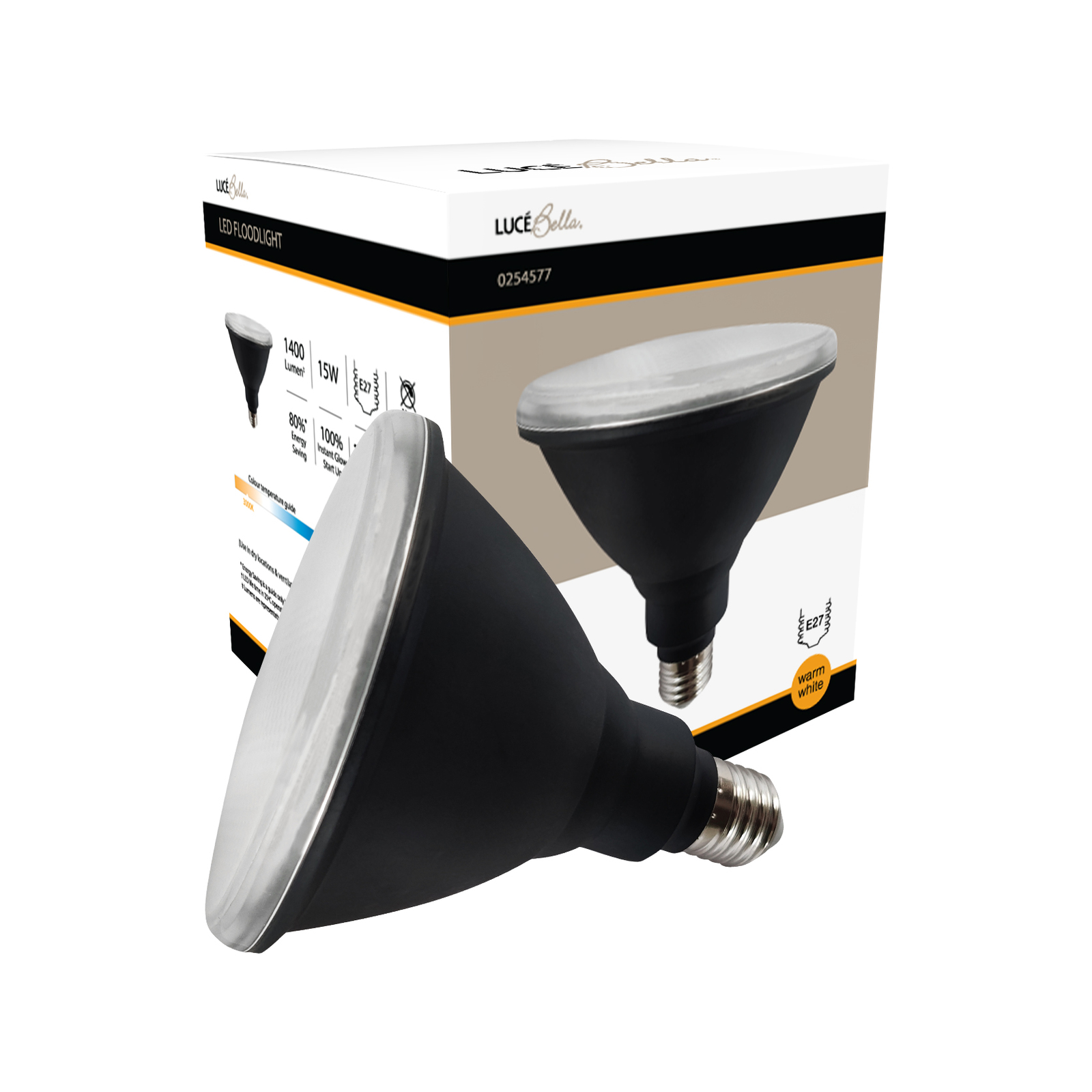 Luce Bella PAR38 E27 LED 1400lm Warm White 15W Globe - Bunnings New Zealand