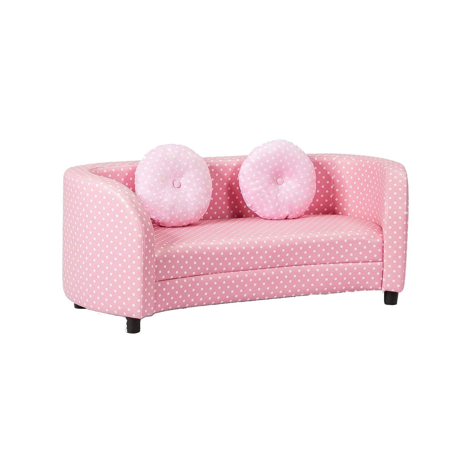 Costway 2-Seater Kids Chair Children Lounge Sofa w/Cushions - Bunnings ...