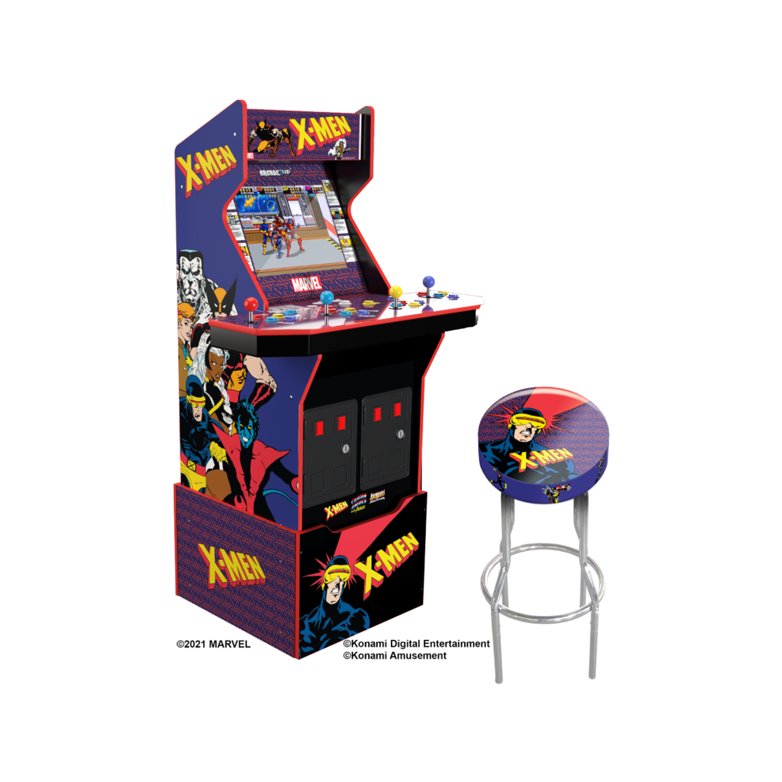 X-Men 4-Player Live! Arcade1UP Arcade Machine - Bunnings Australia