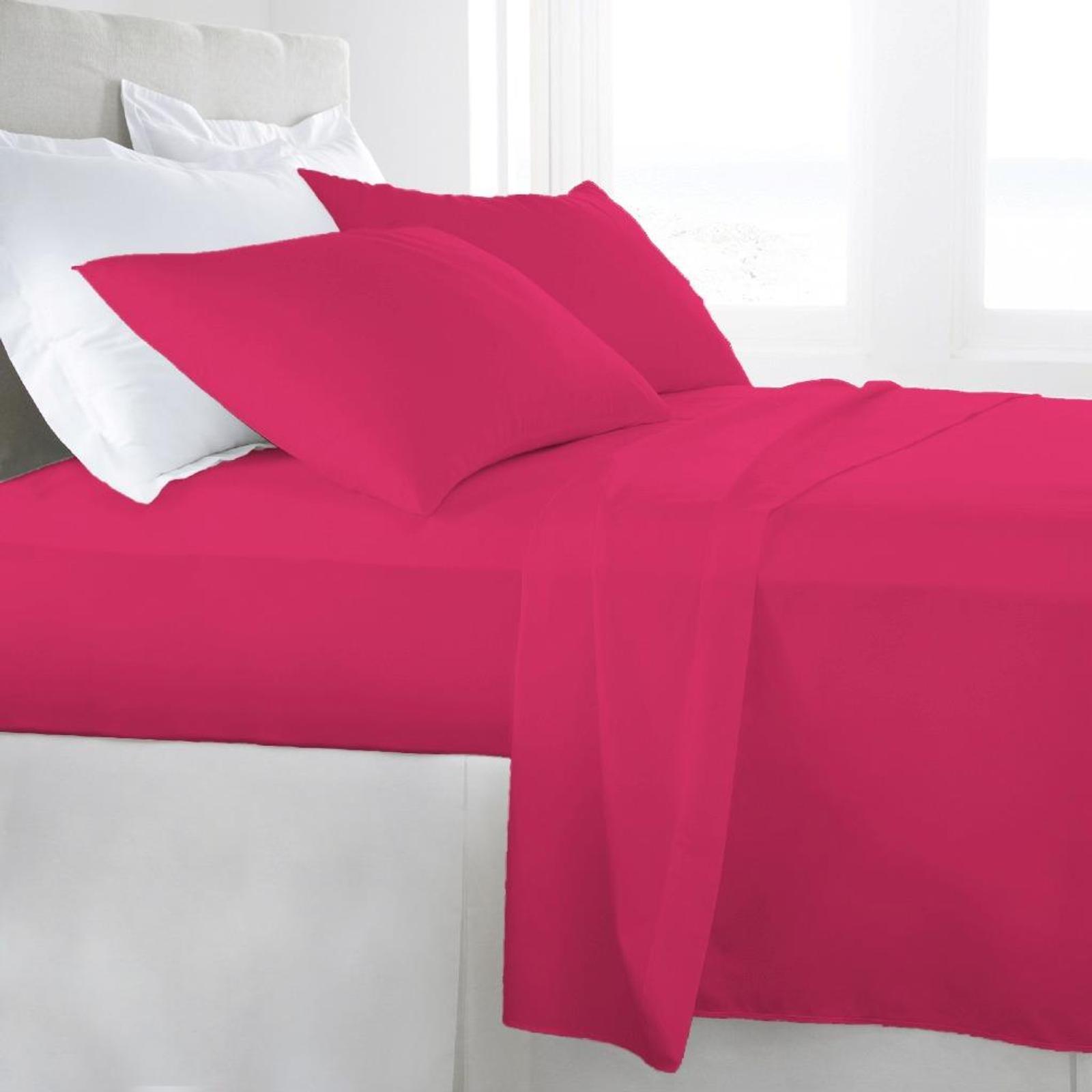 Luxor Queen Hot Pink 1000TC Egyptian Cotton Sheet Set - Bunnings Australia