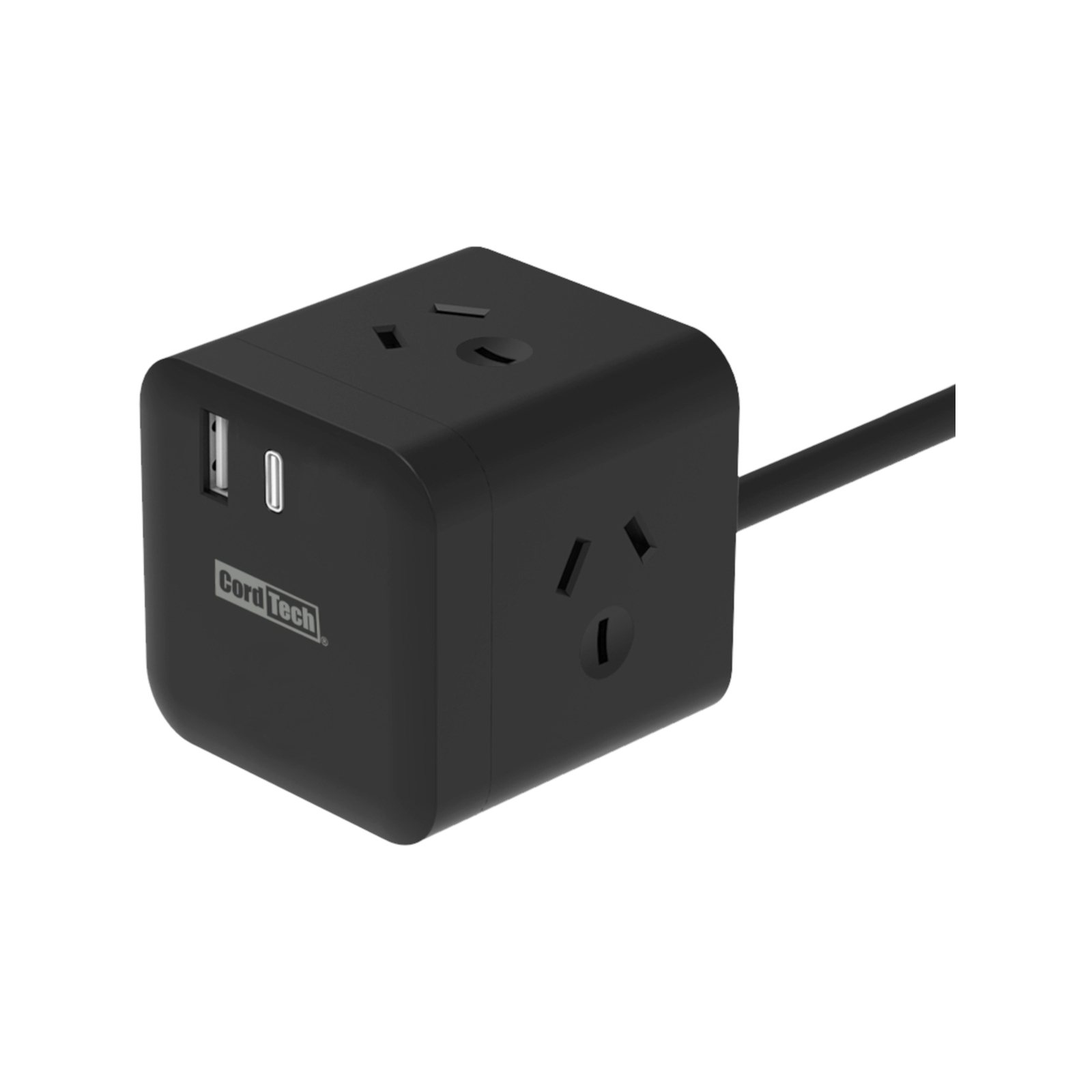 CordTech 3 Outlet USB A+C Power Station - Bunnings Australia