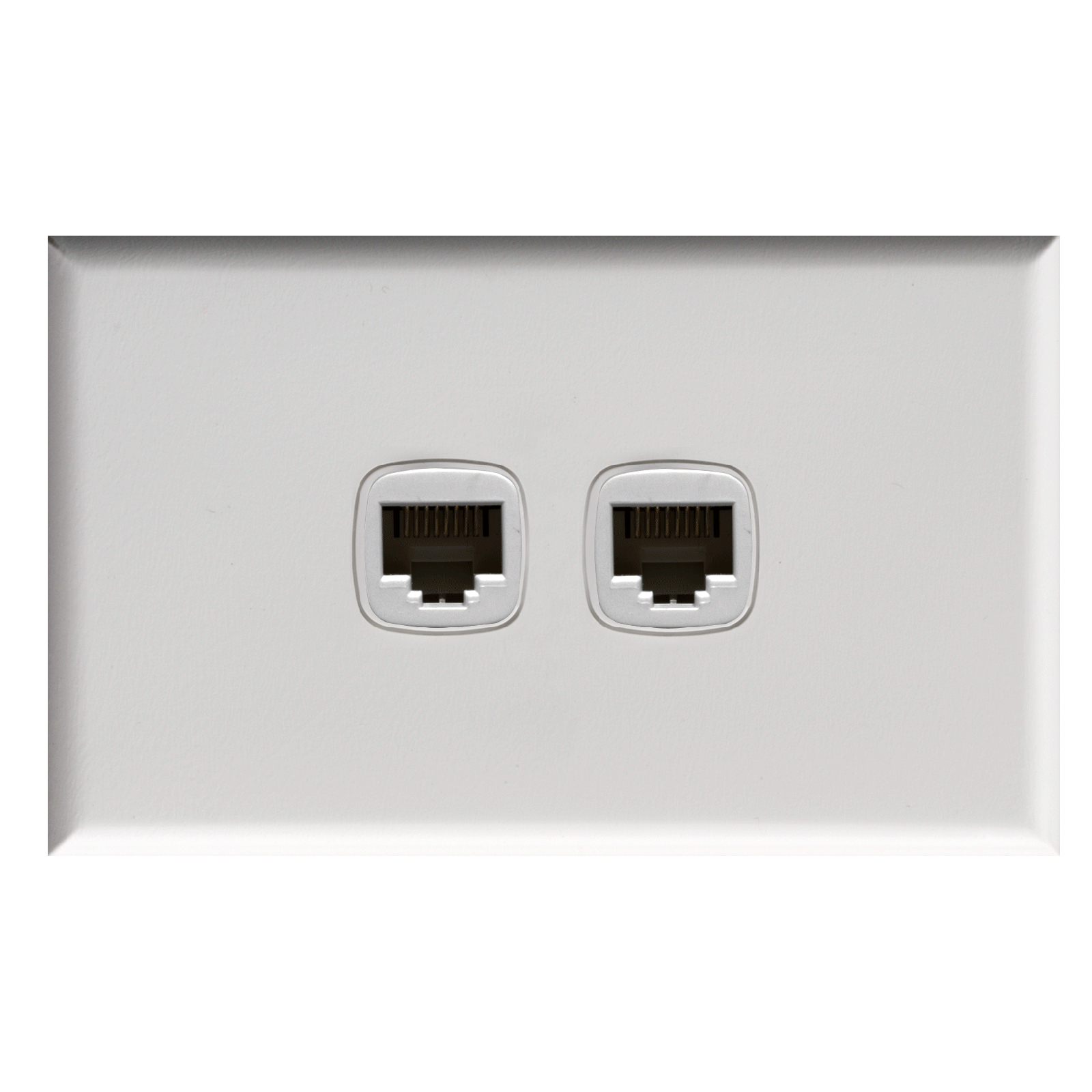 HPM EXCEL 2 Gang RJ45 Data Outlet - Bunnings Australia