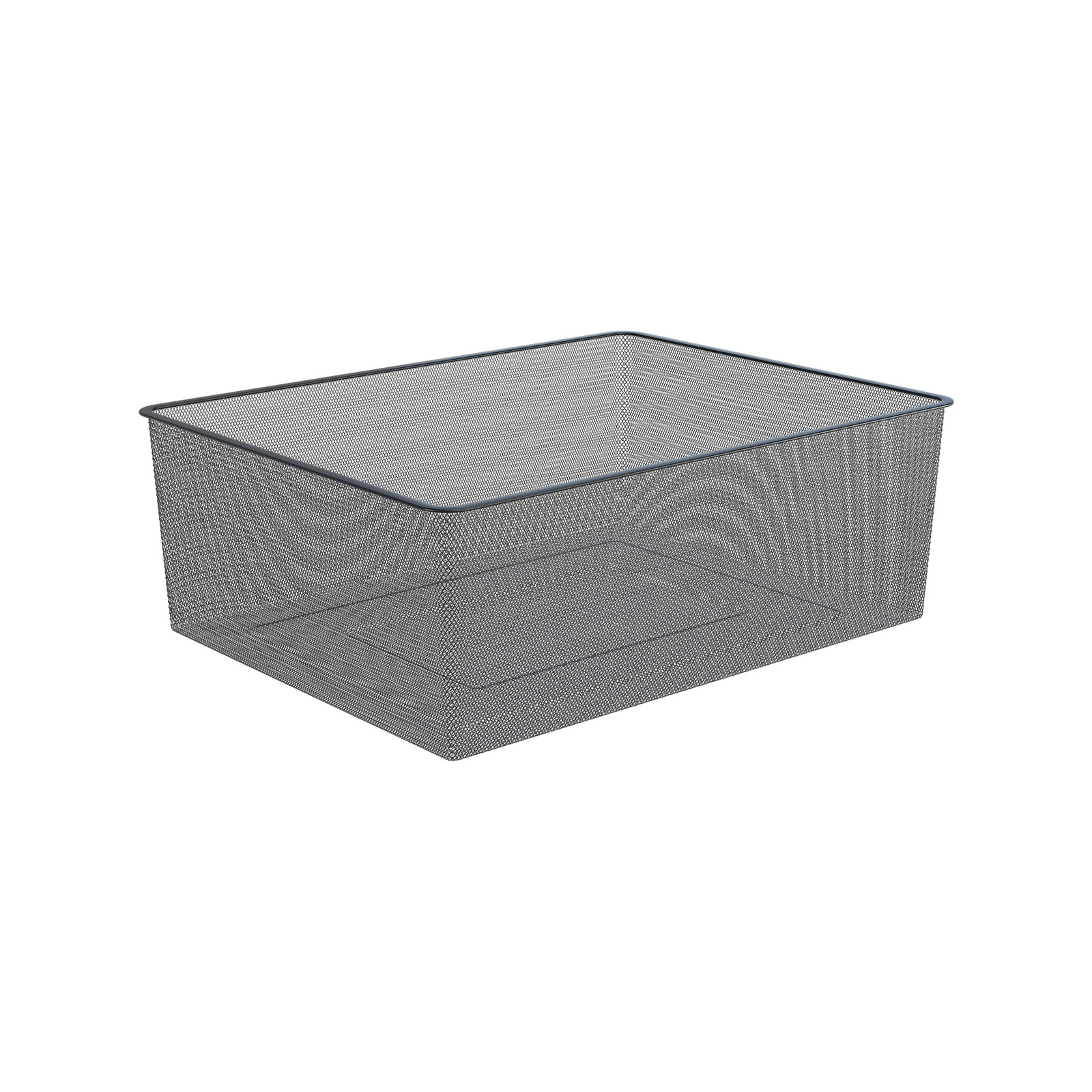 Flexi Storage Home Solutions Black 2 Runner Mesh Basket - Bunnings New ...